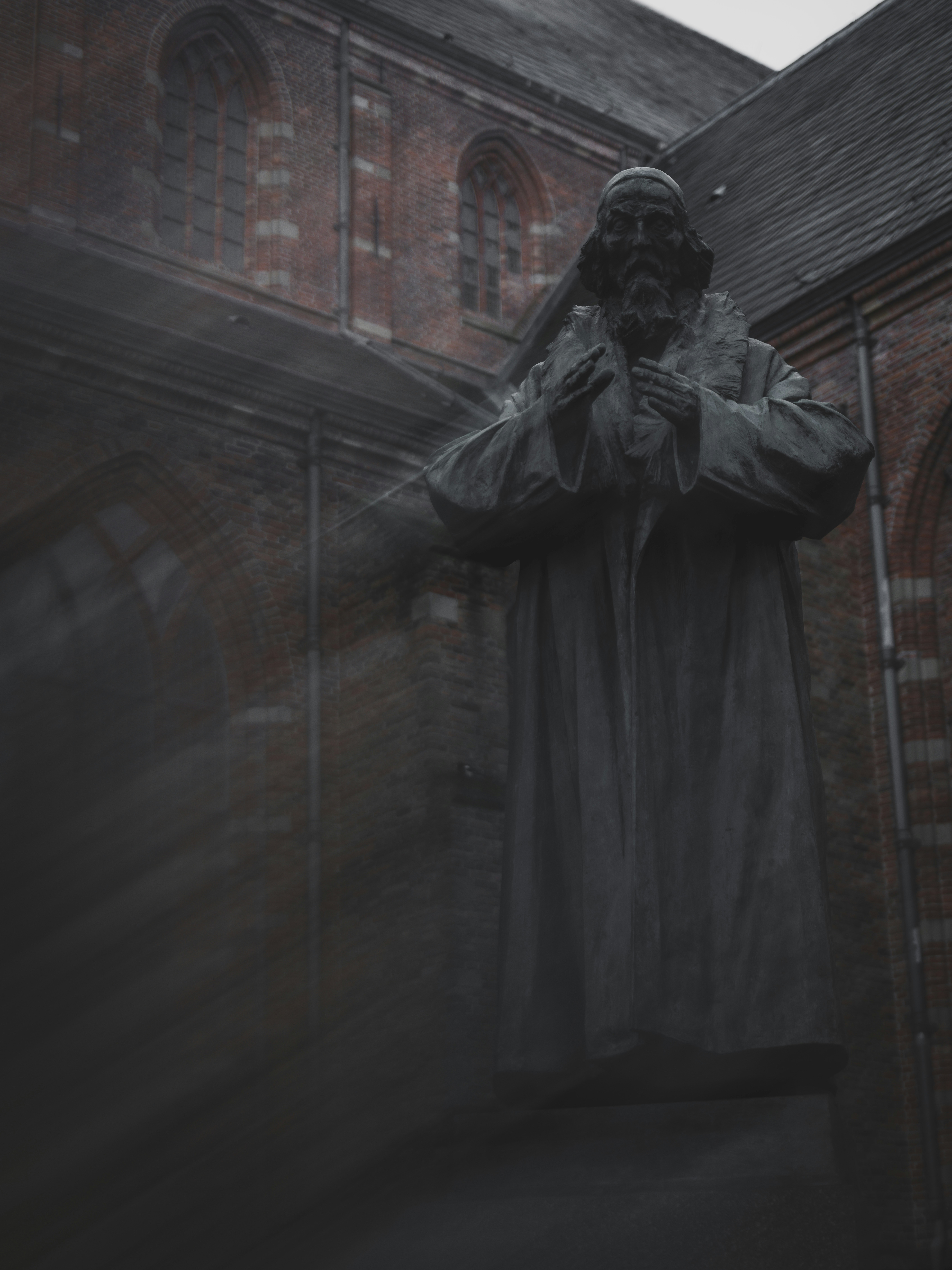 Silent Guardian of the Abbey Gate