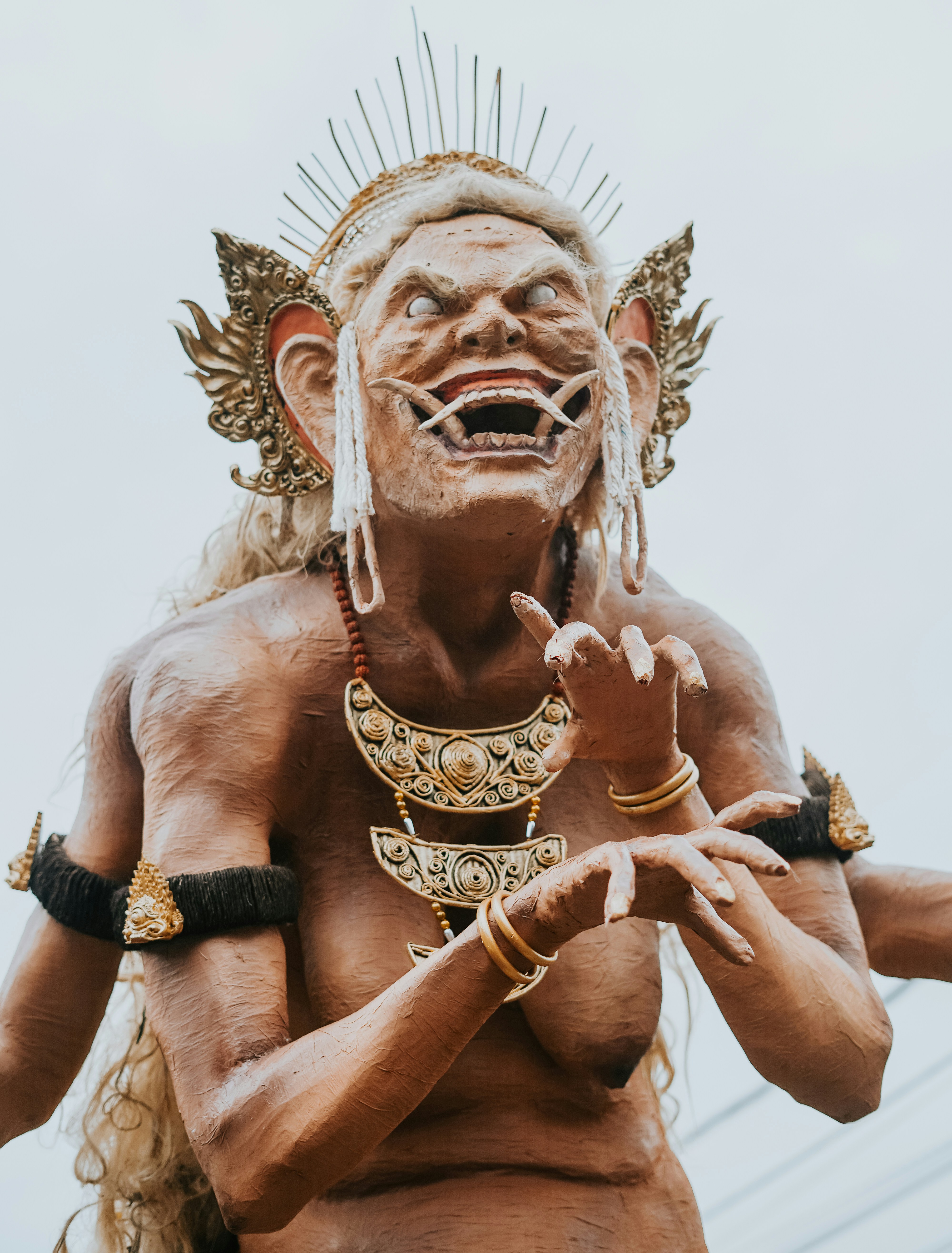 Moonlit Mask: The Ferocious Oracle of the Festival