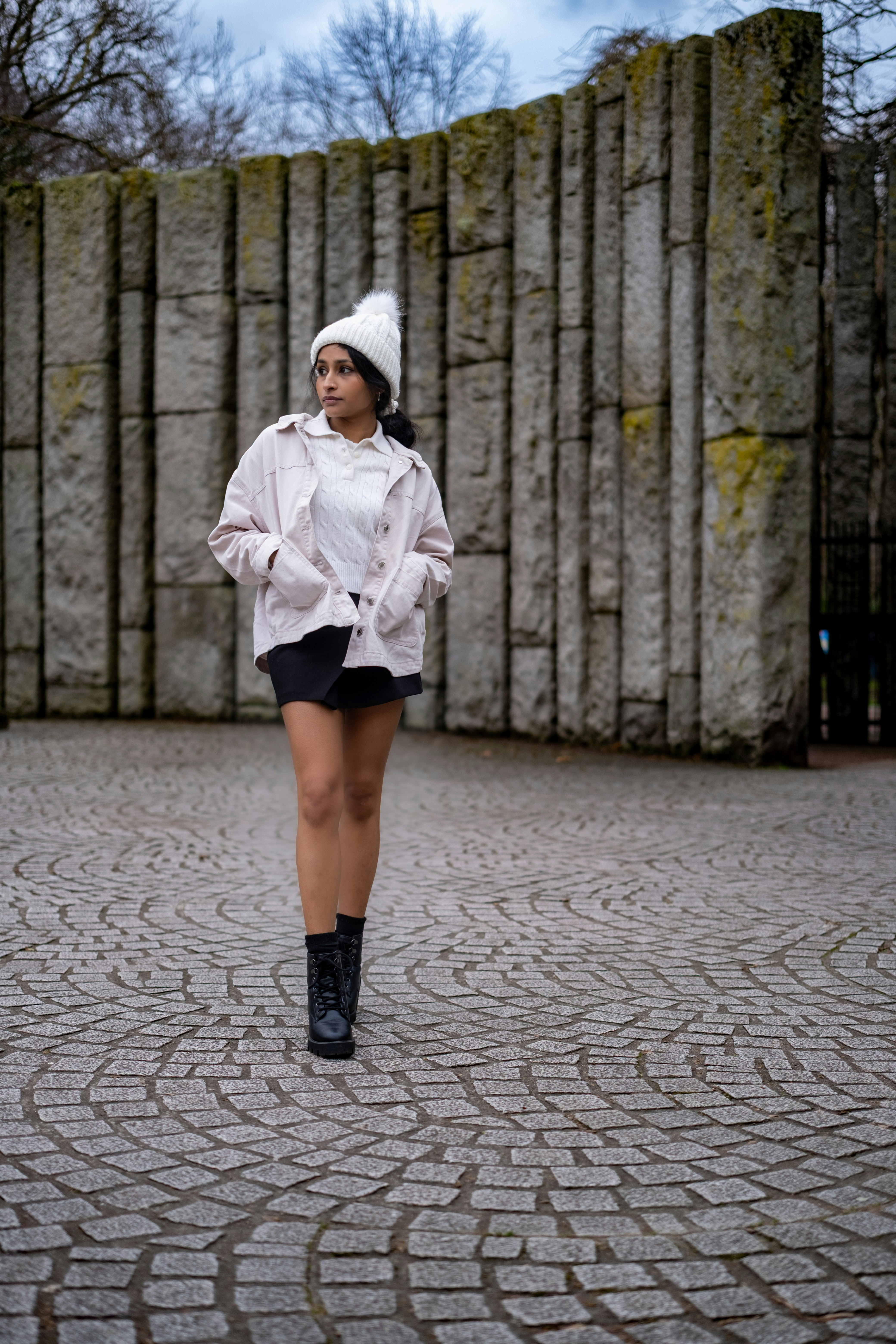 Soft Street Courage in Pale Pink