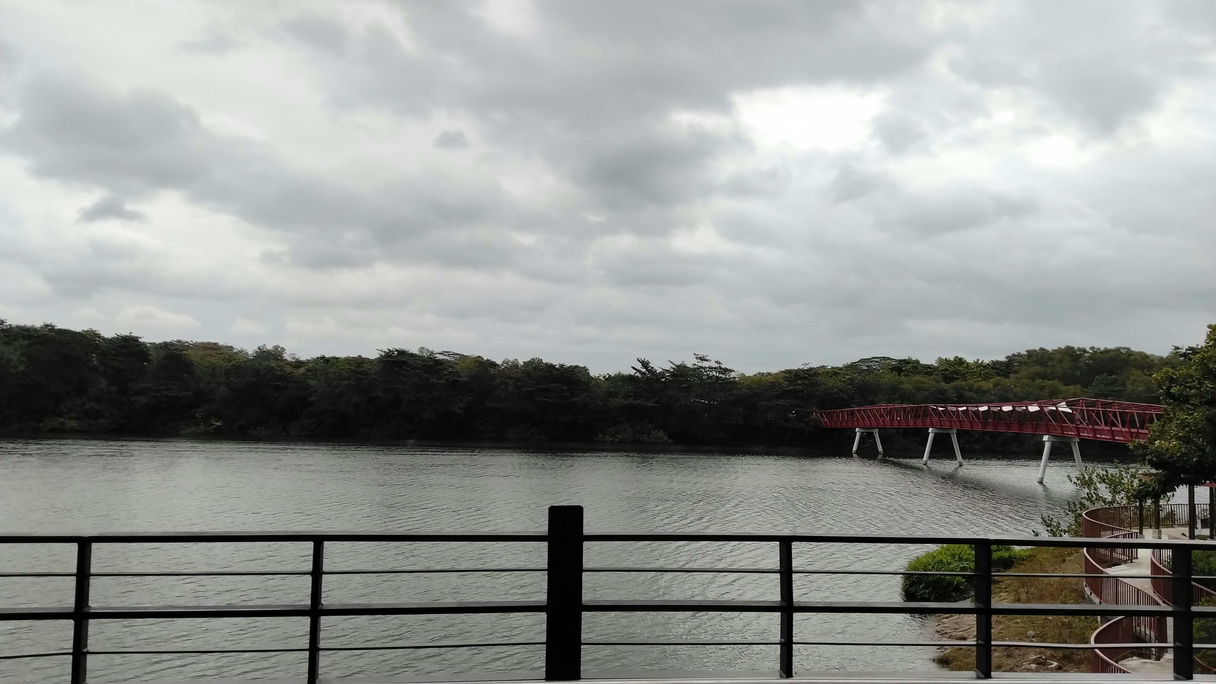Bridge Over Calm Water: A Quiet Riverside Moment