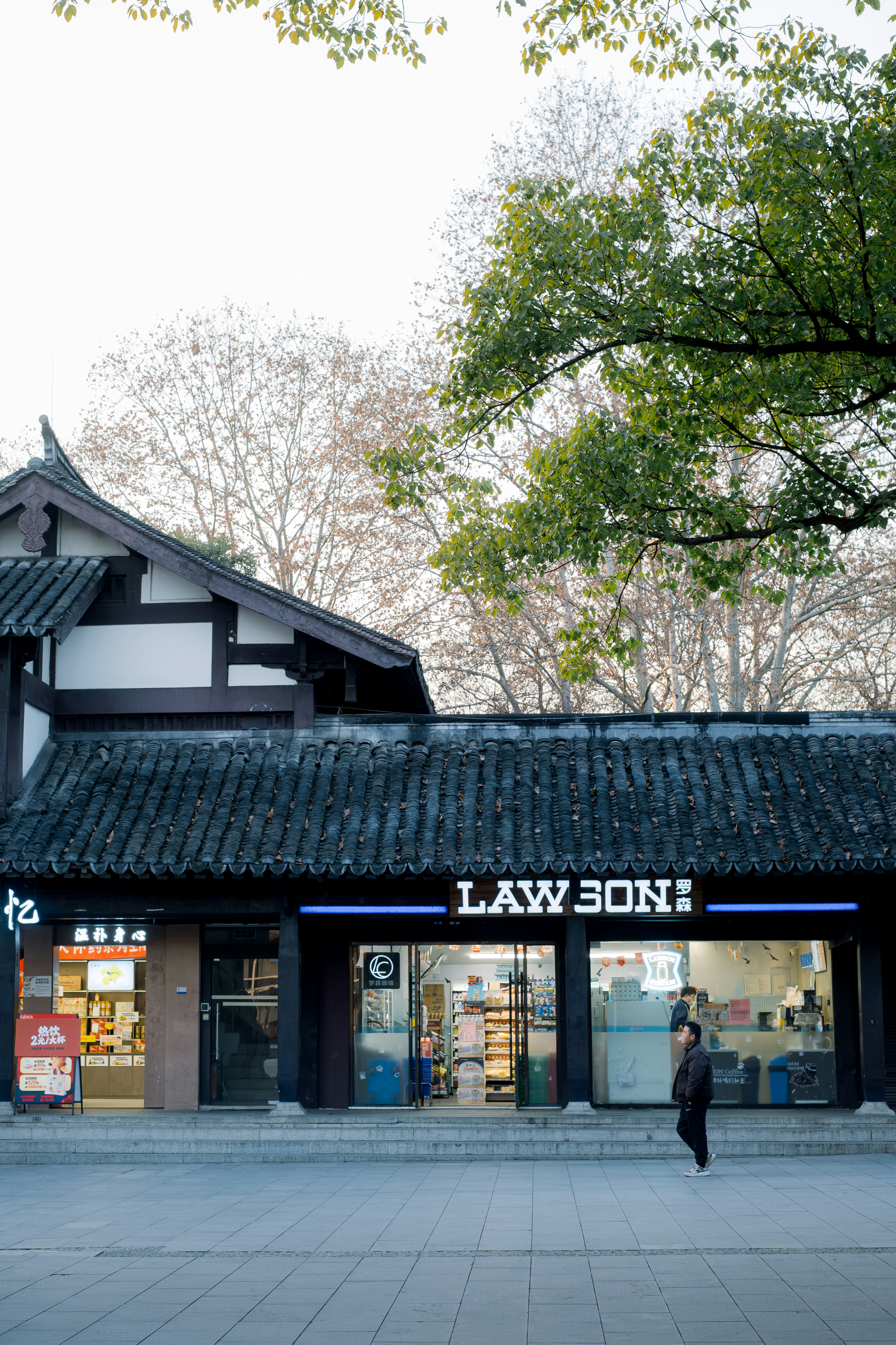 Lawson Glass: Quiet Shopper in a Traditional Streetscape