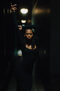 Midnight Corridor: The Quiet Pose of Gravity and Grace