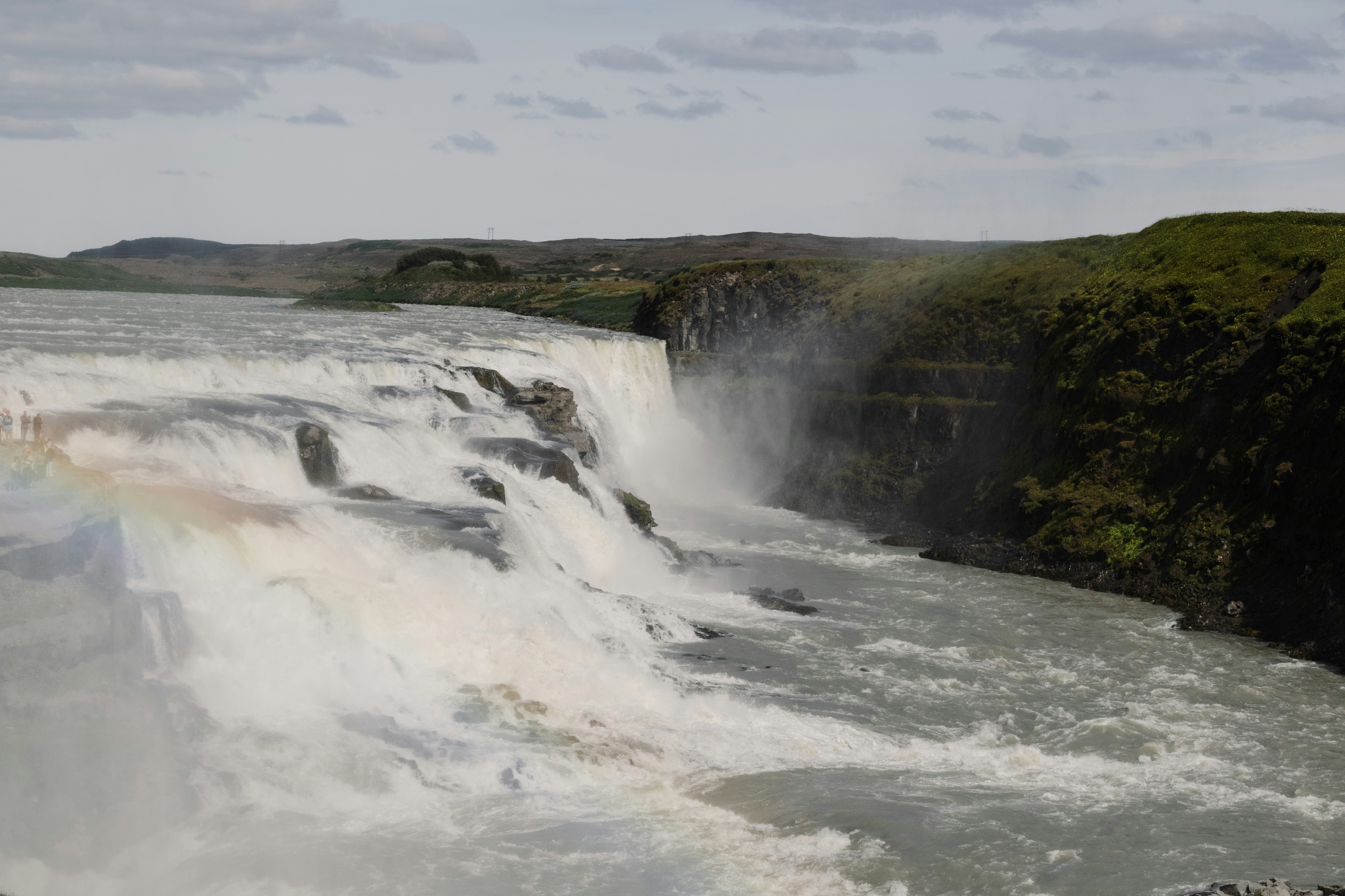 Stepped Cascade at the River Edge