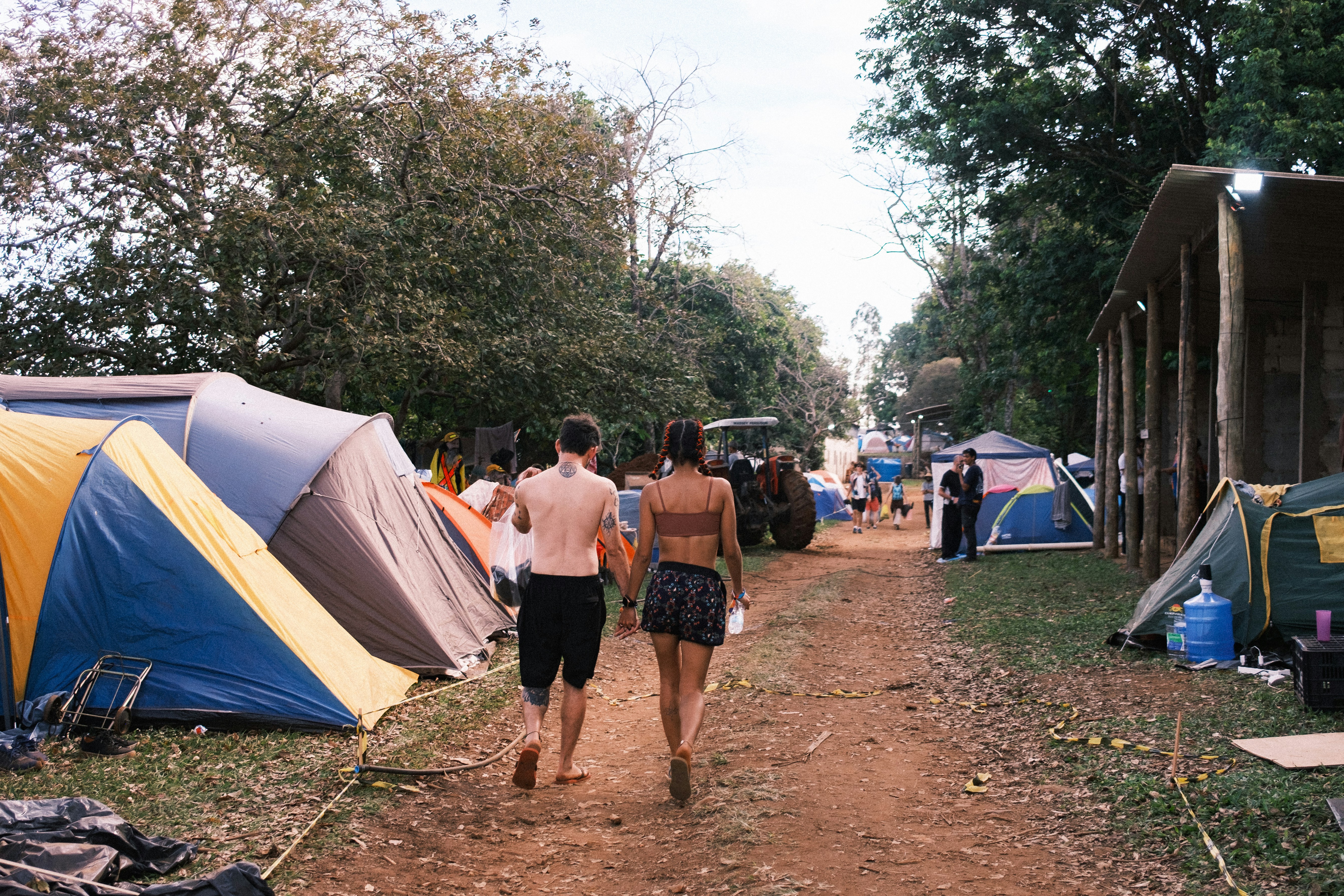 Toward the Campground: Striding into the Weekend