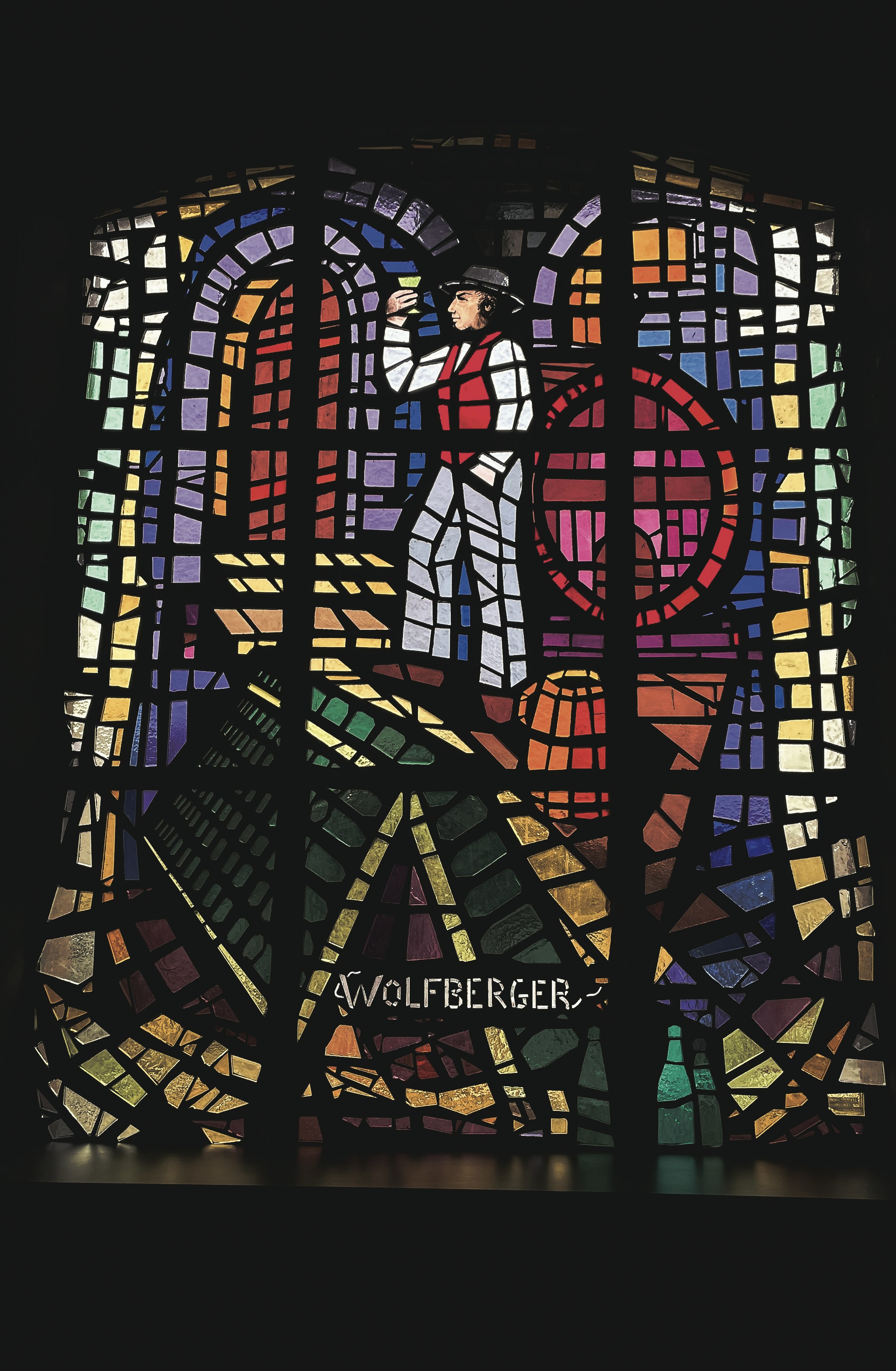 Threads of Color: A Portrait in Stained Glass