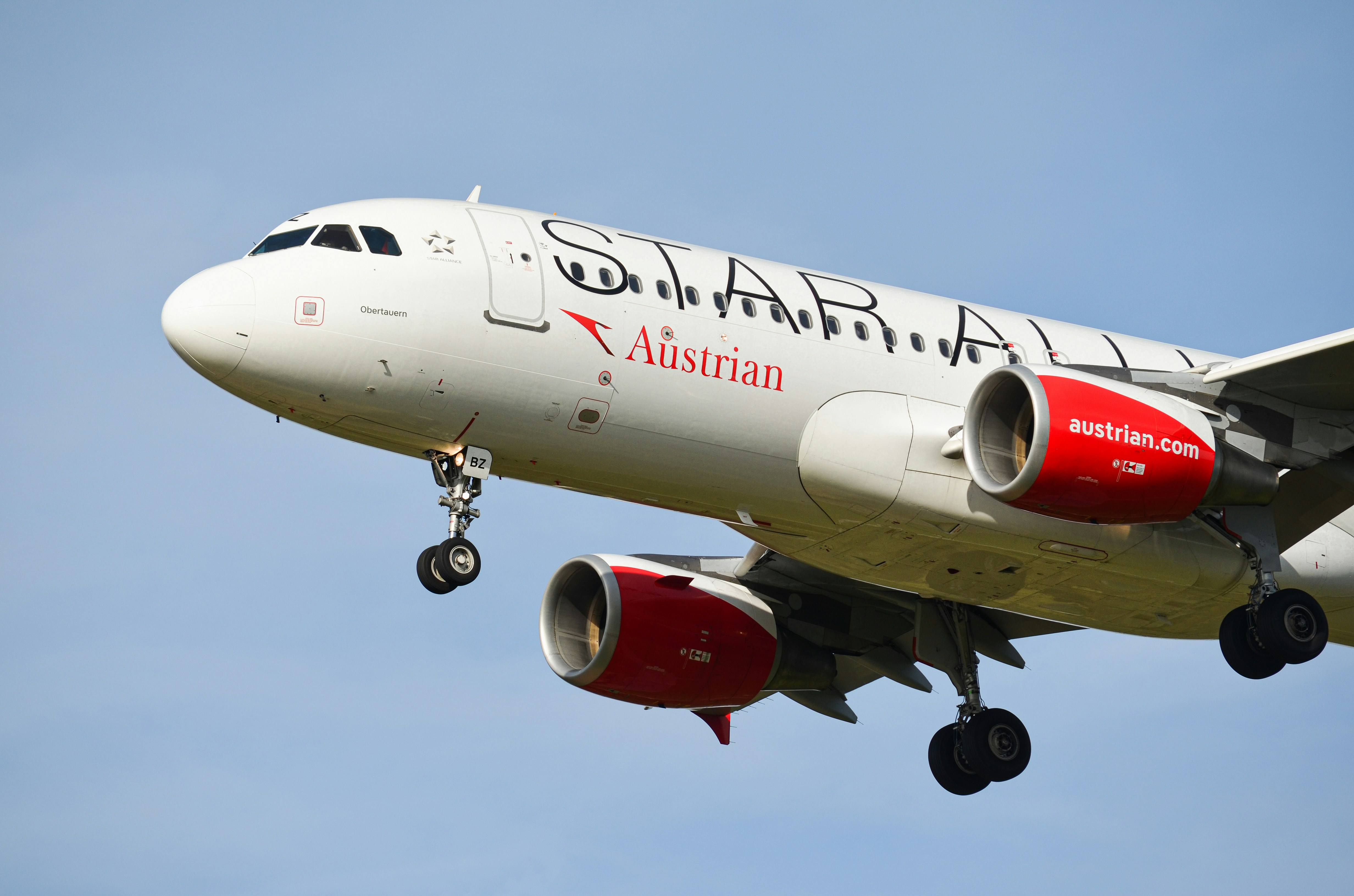 Ascending in Austrian Colors: A Jet in Clear Sky