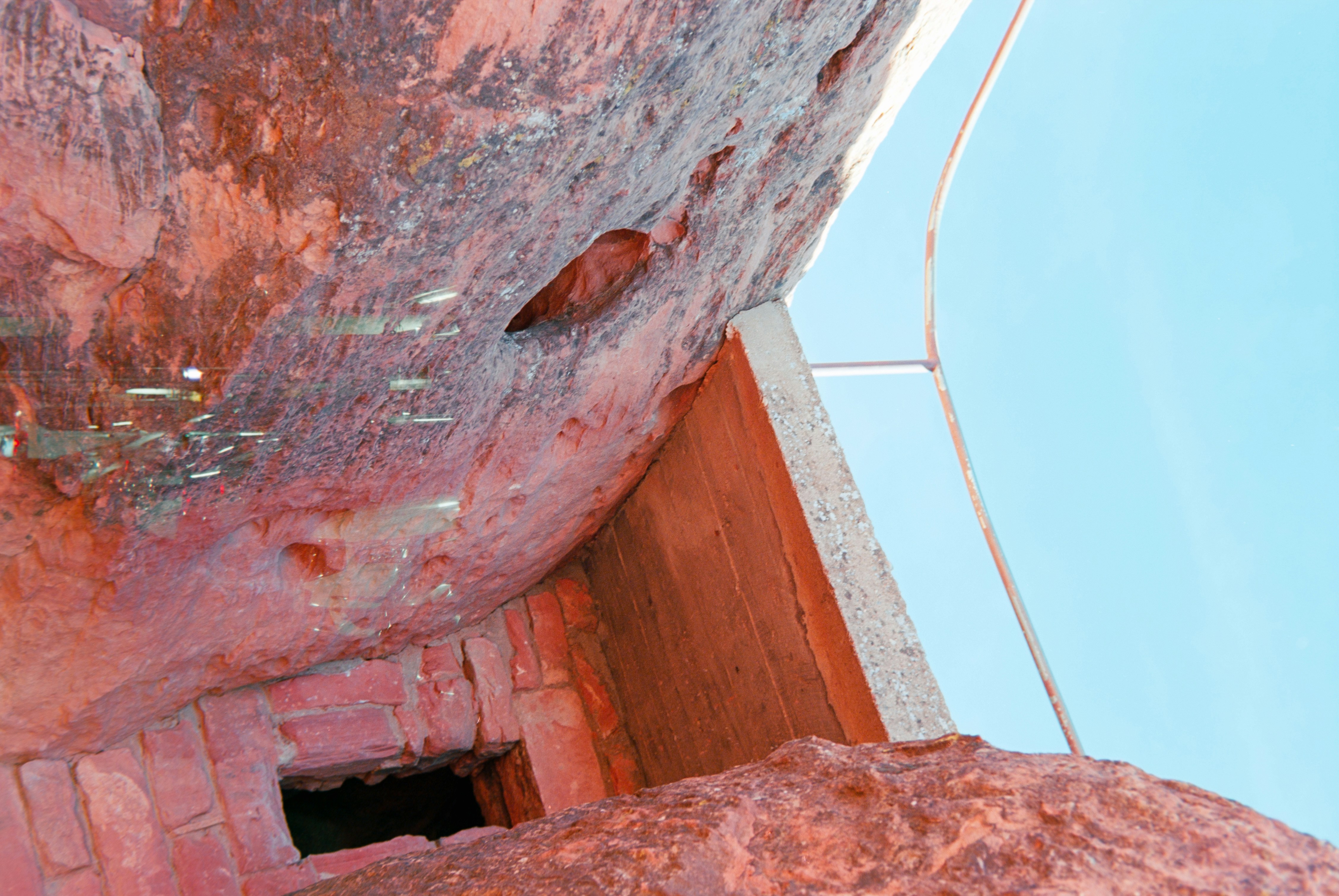 Red Rock Expanse under a Wedge of Sky
