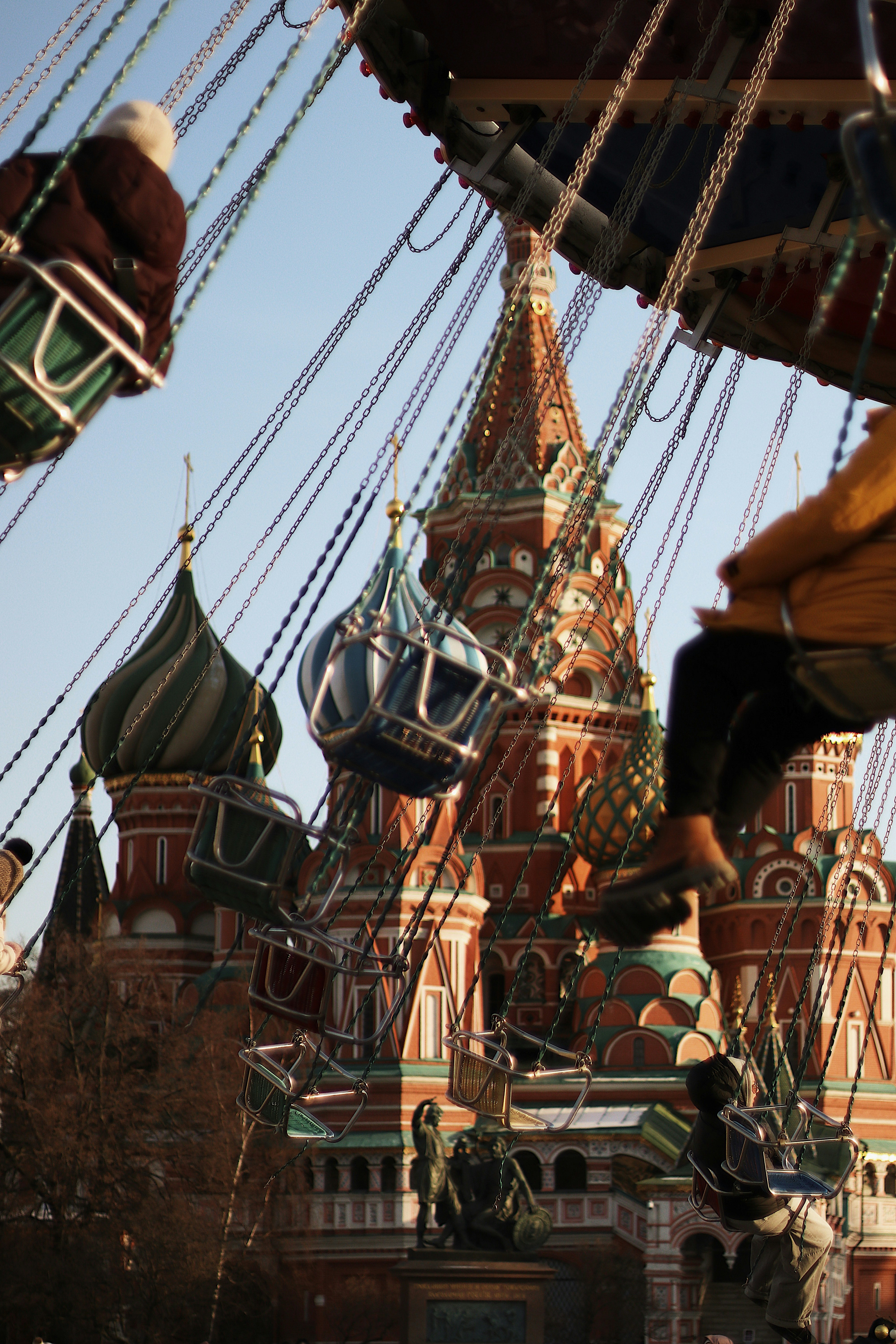 A Carousel of Spires: Swings and Strands Above Red Square Architecture
