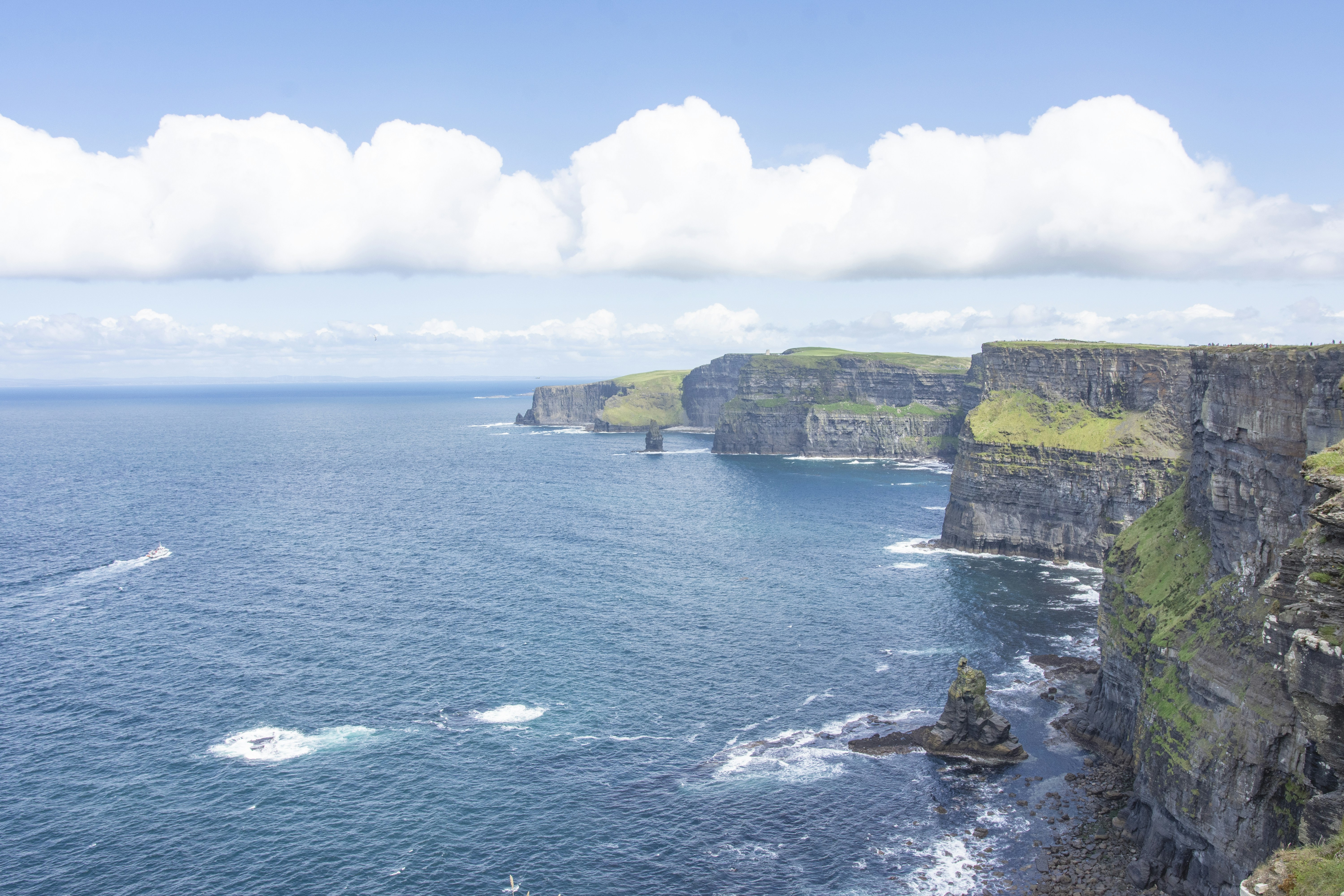 Cliffside Atlantic: A Windward Sail Along Rugged Coast