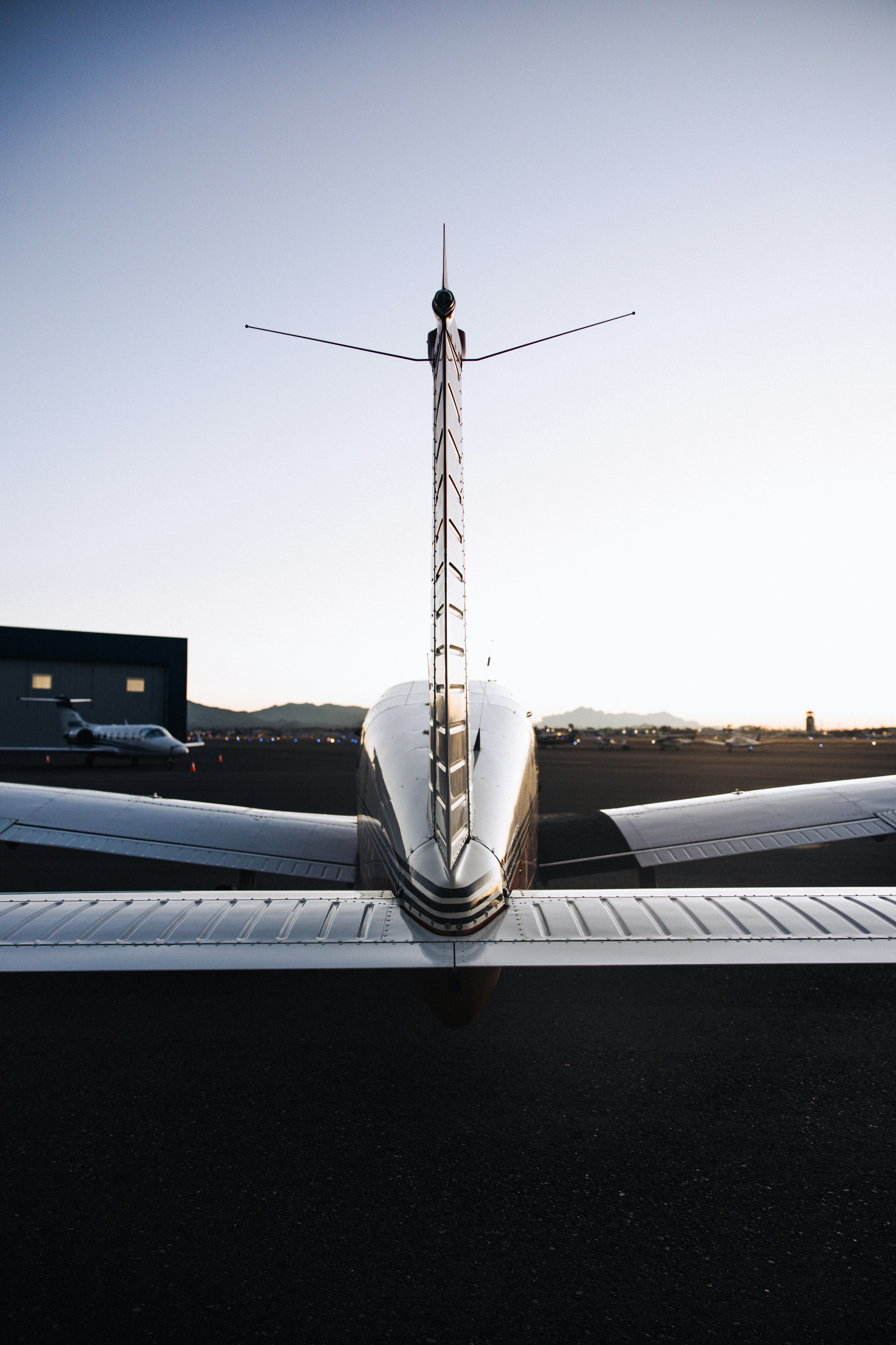 Tail of the Jet: A Symmetrical Tether to the Sky