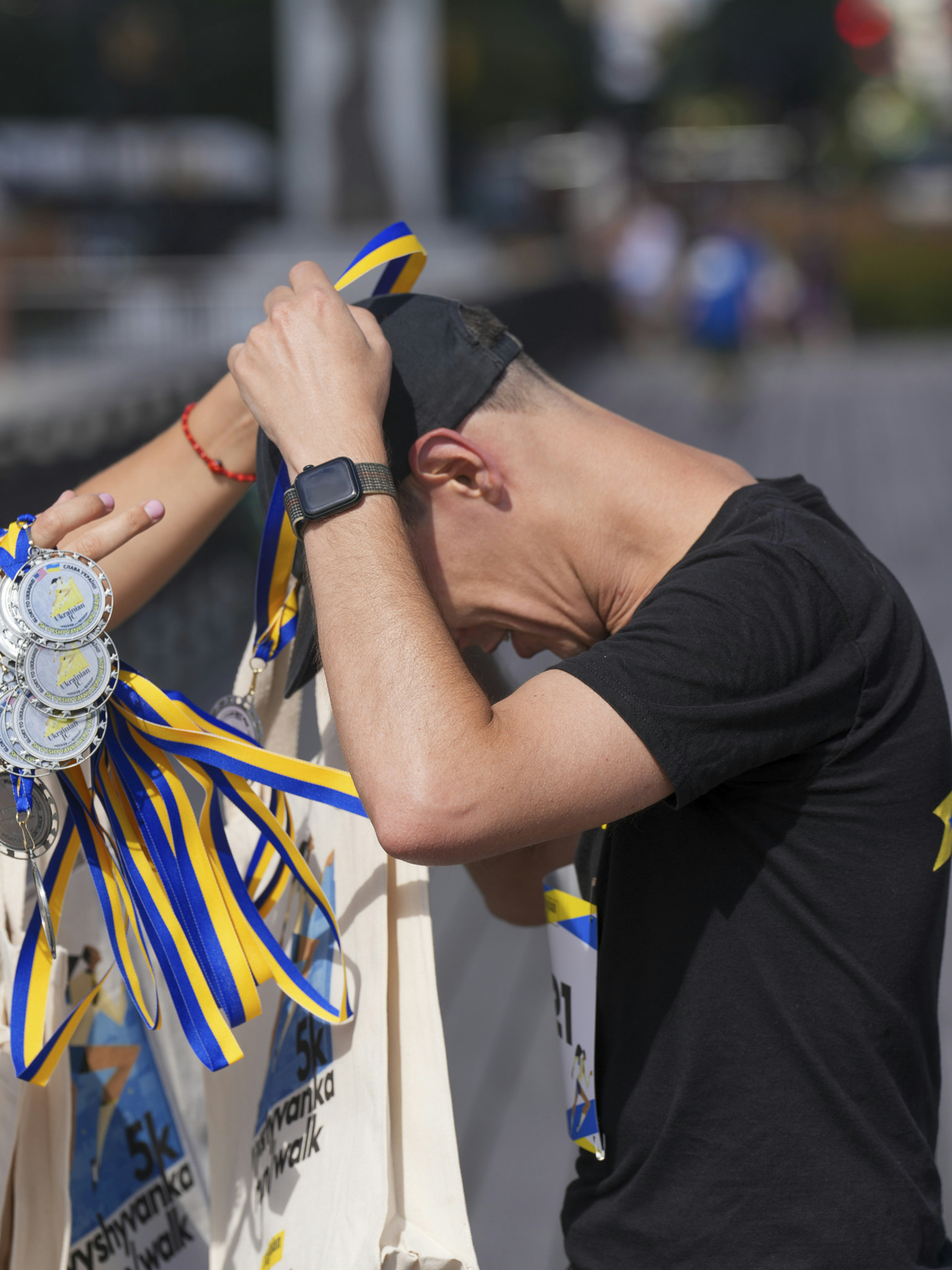 Runner with medals after a race photo – Free Runner Image on Unsplash