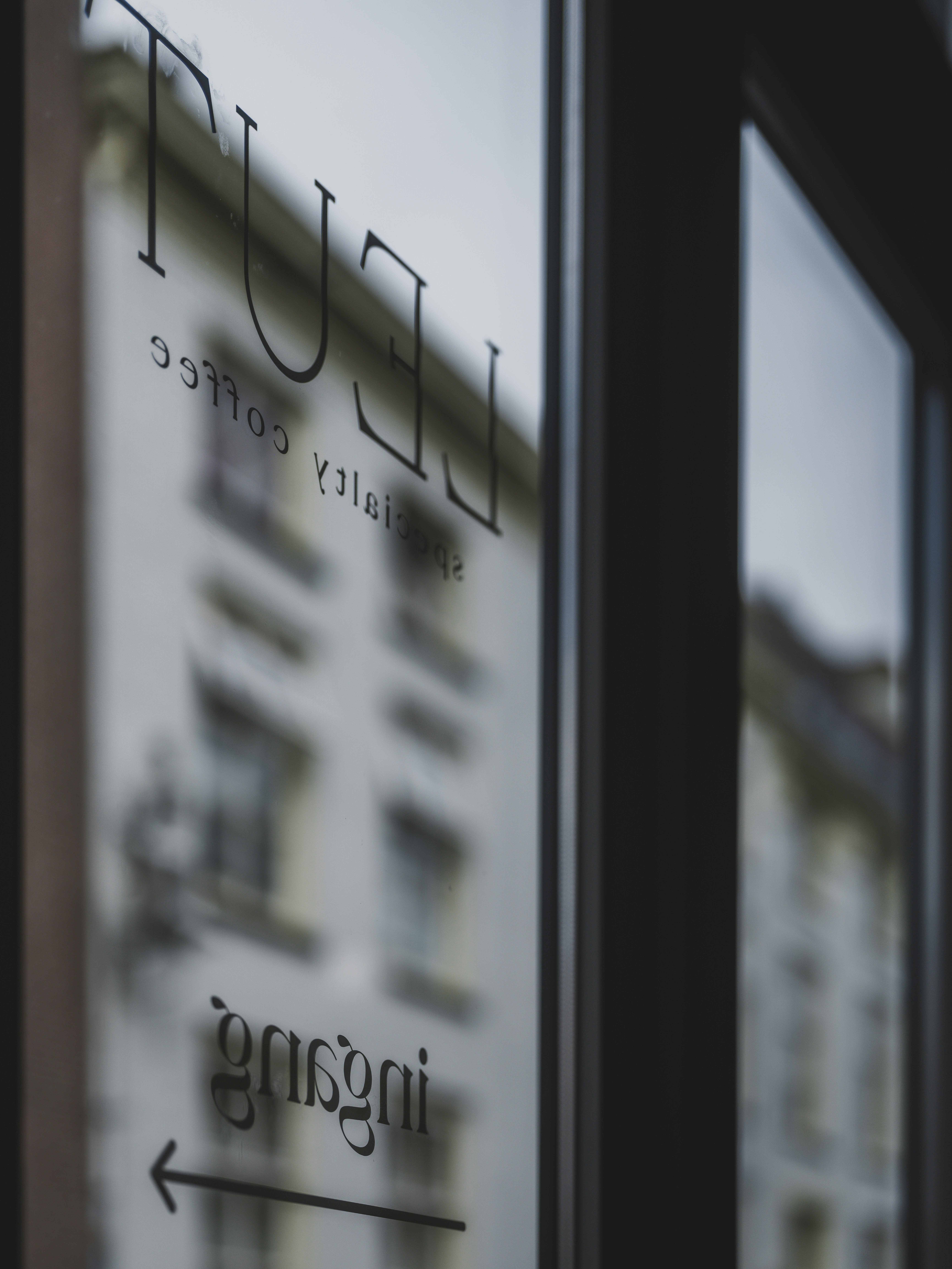 Upside-Down Letters: A Petite Glimpse Through a Quiet Window