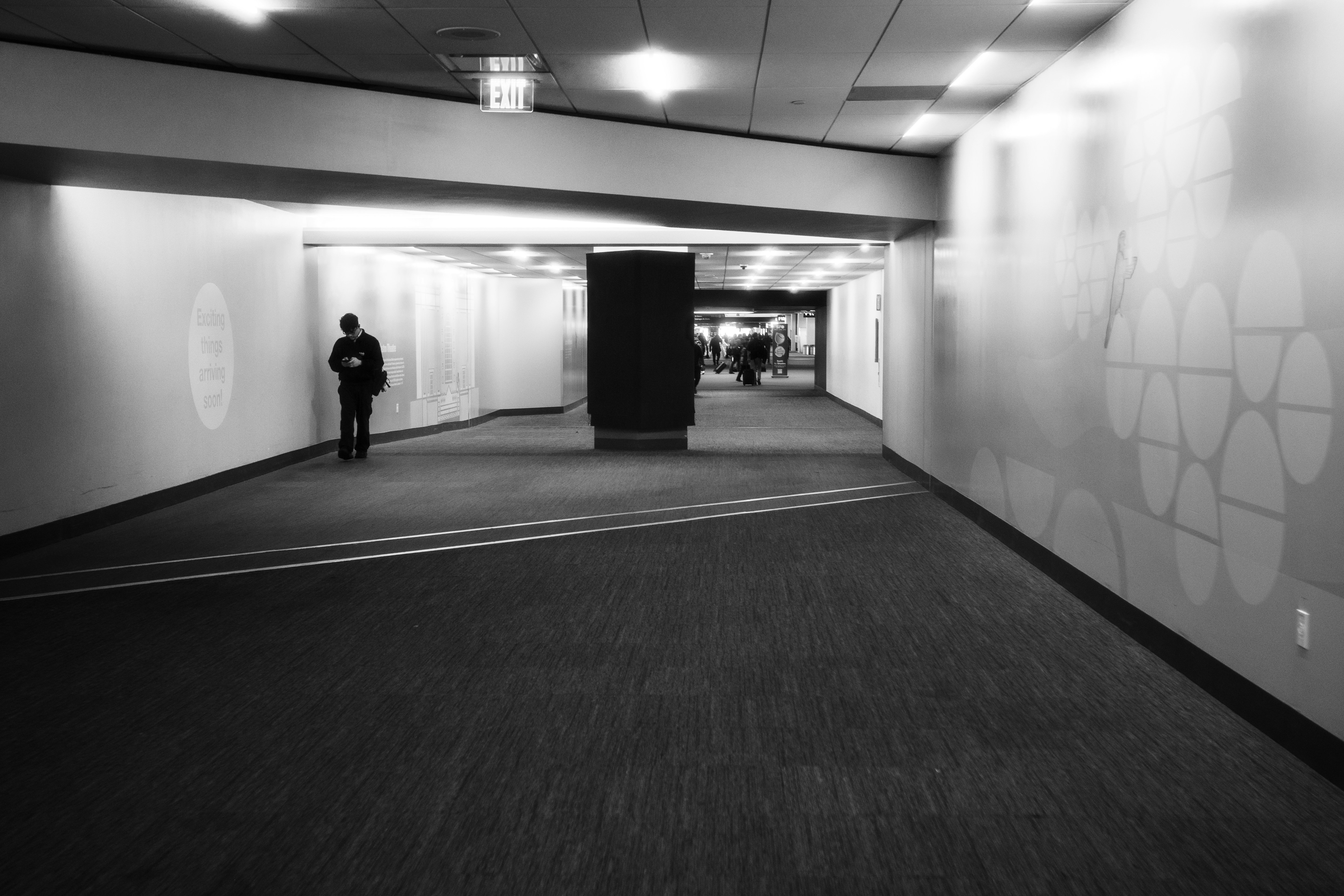 Midway Through the Quiet Corridor
