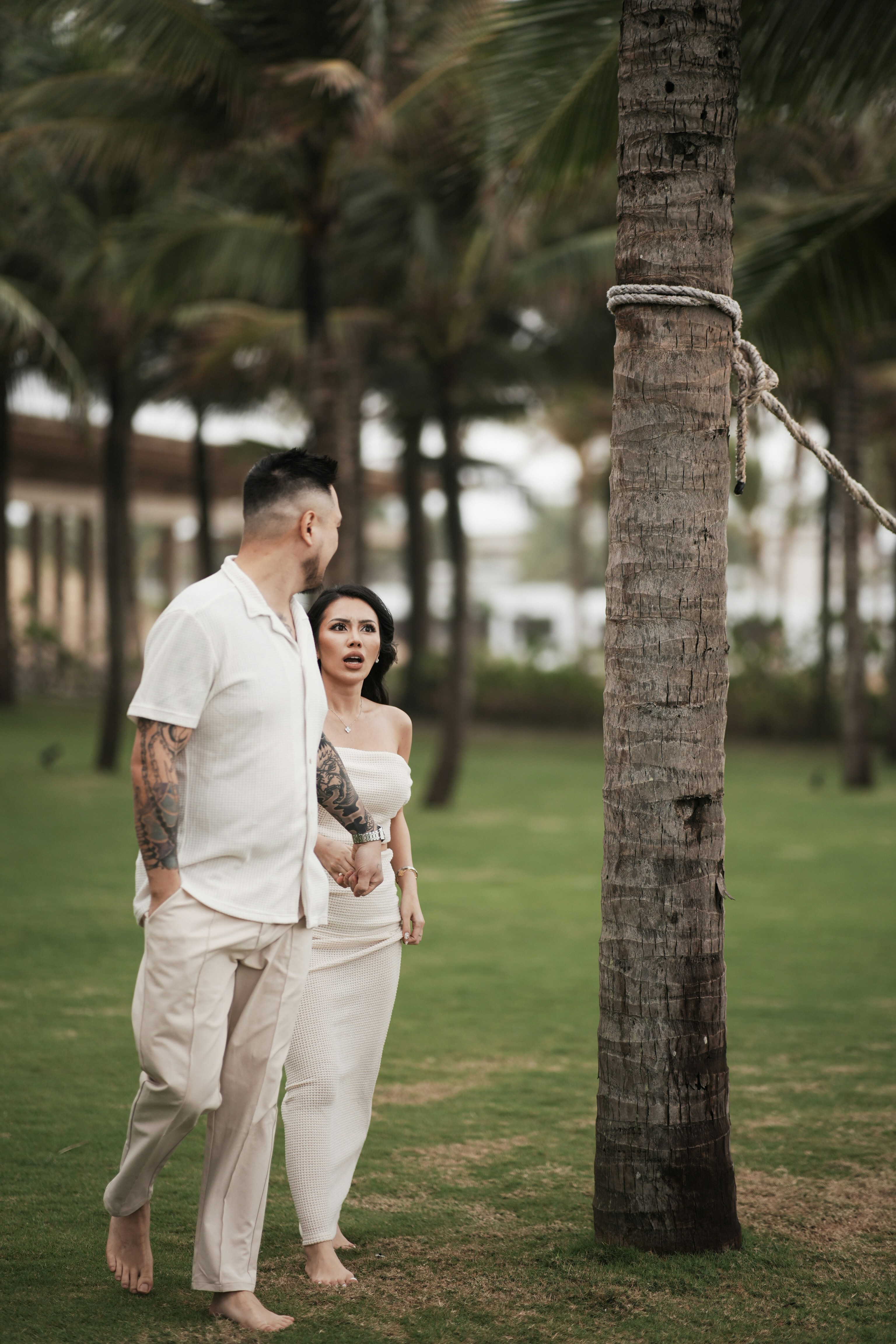 Holding On in Paradise: A Quiet Moment Between Two
