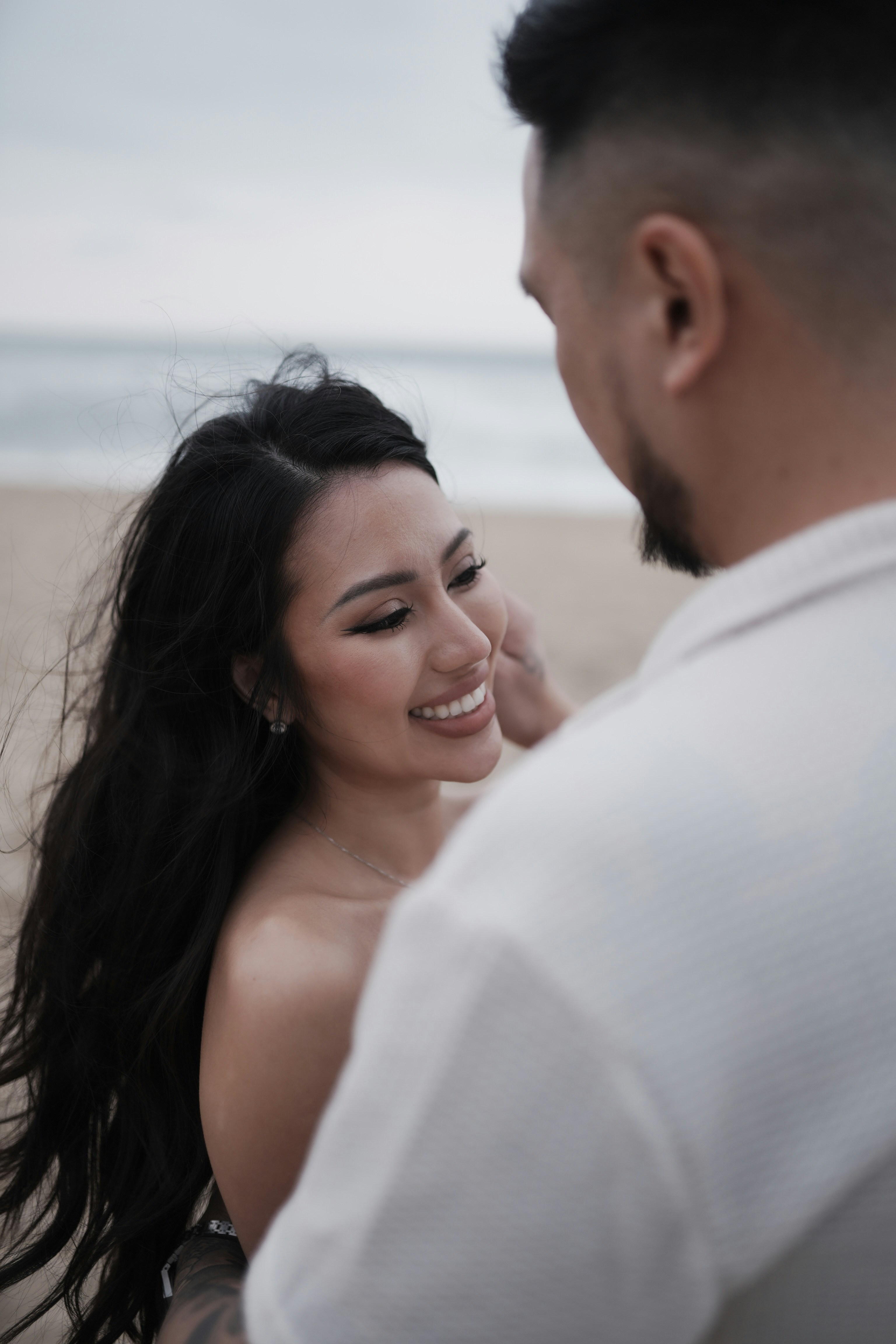 Whispered Laughs at the Beach