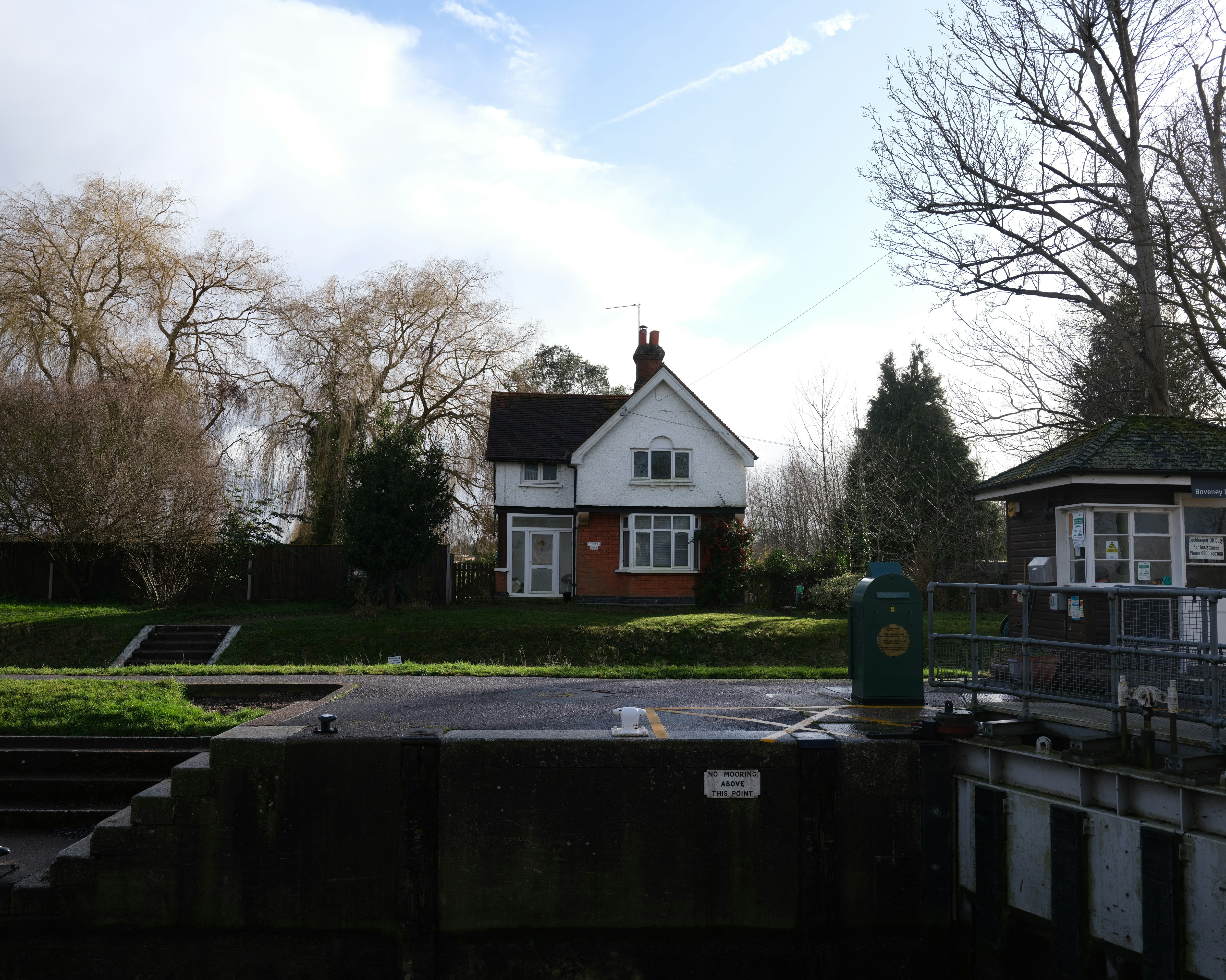 Wakeful House by the Canal