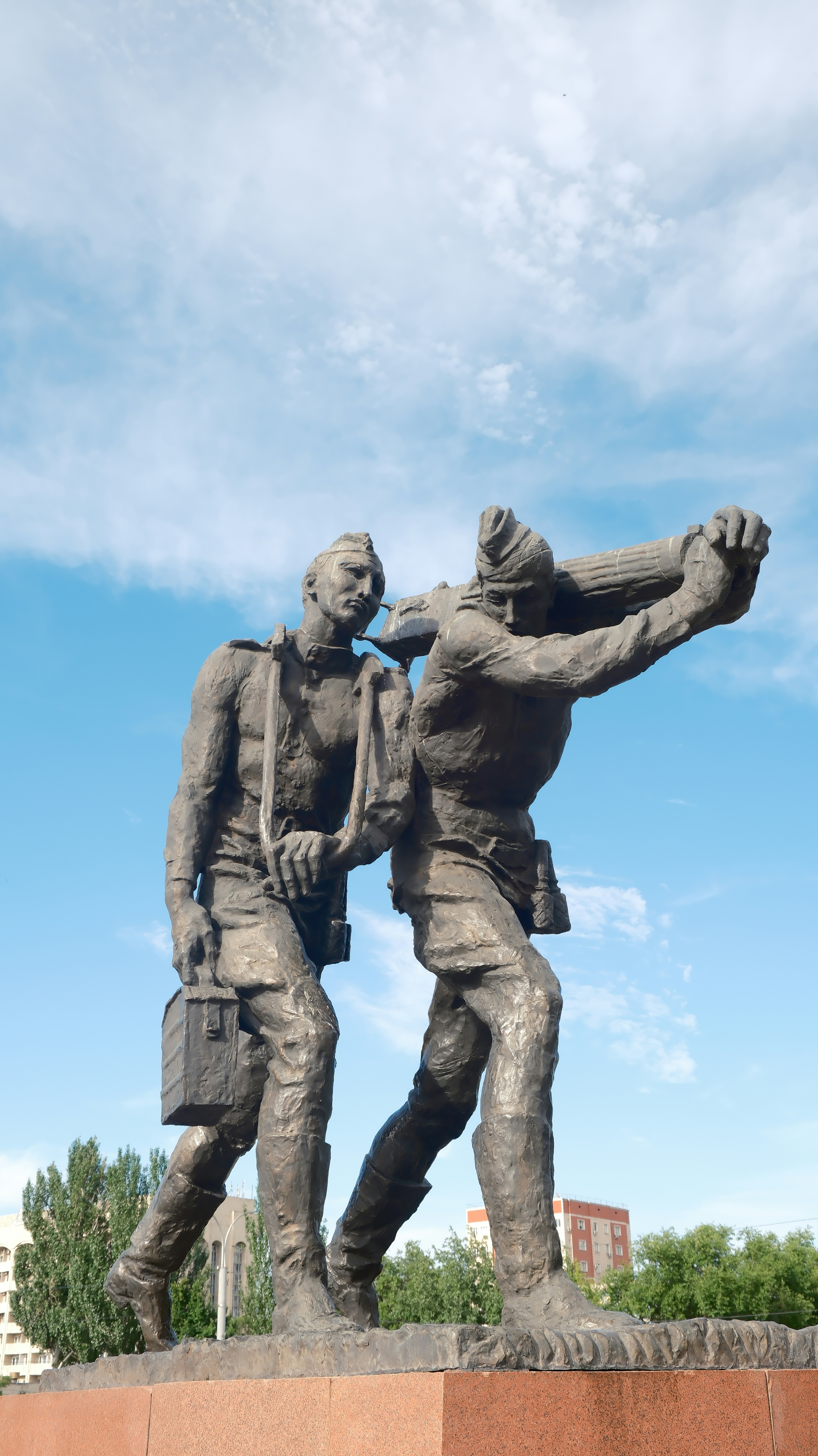 Two Soldiers in a Shared Burden