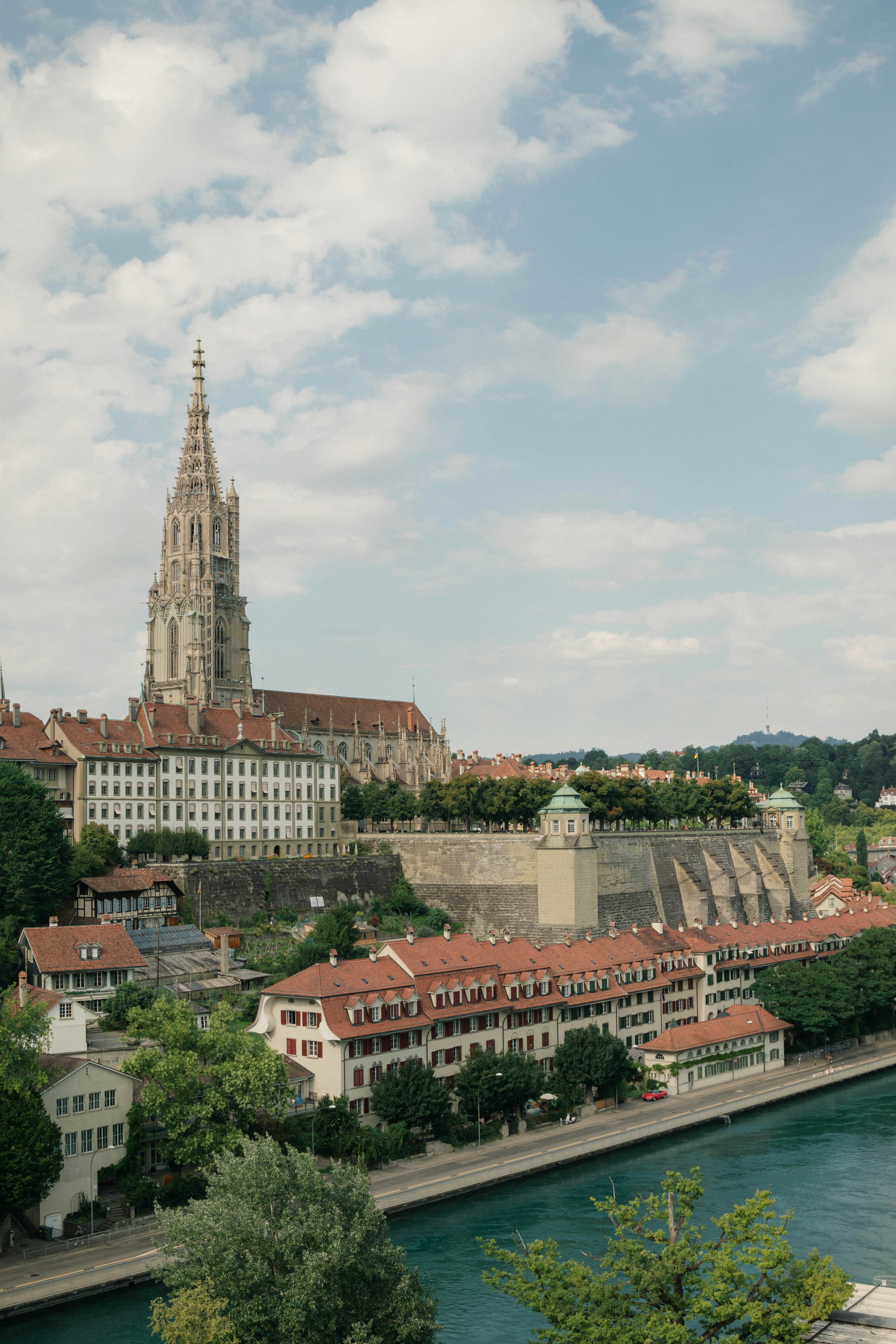 Cathedral Rise Over The Rhine: A Swiss-cityscape Compact