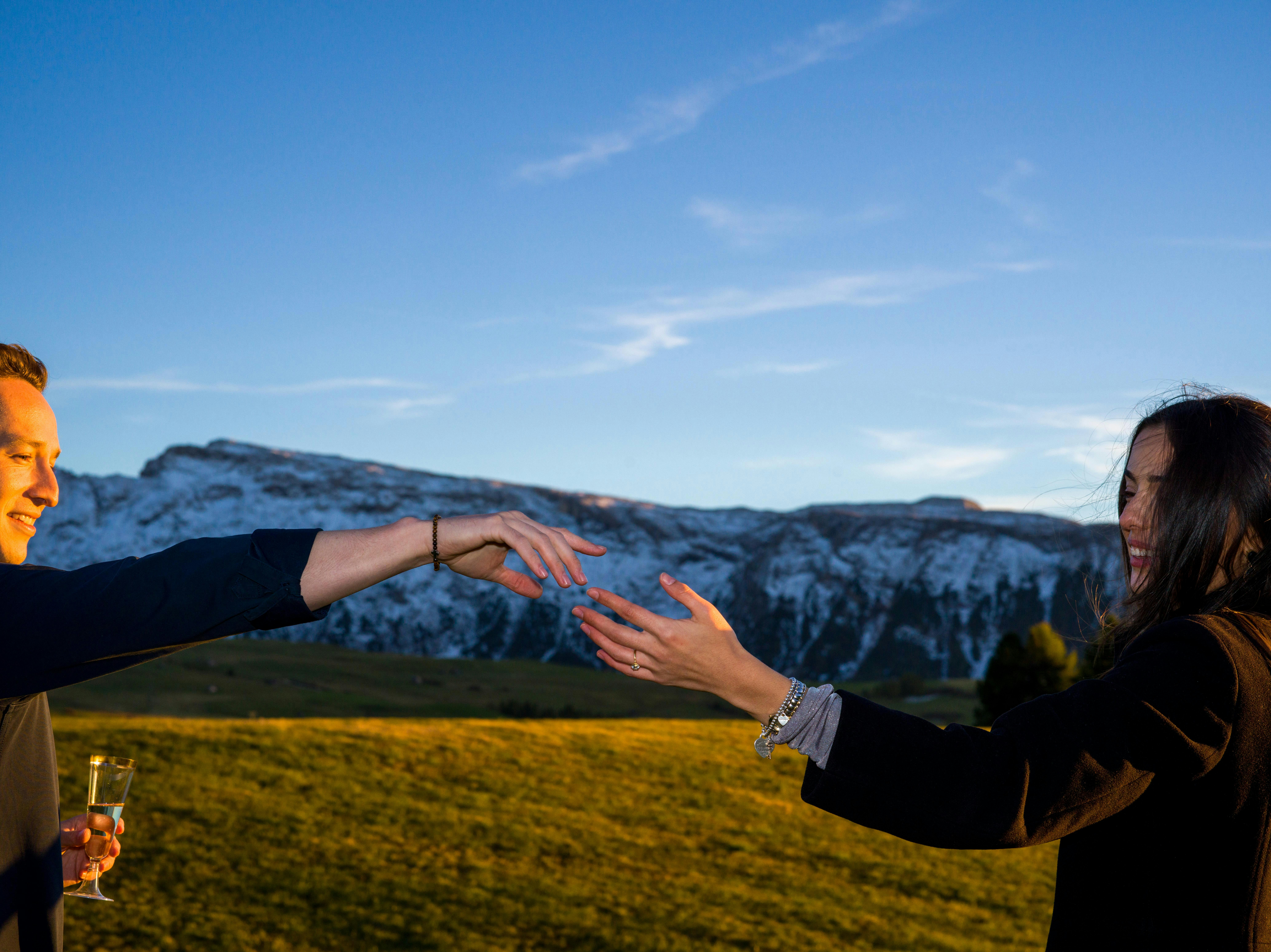 Handshake Across a Snow‑capped Horizon