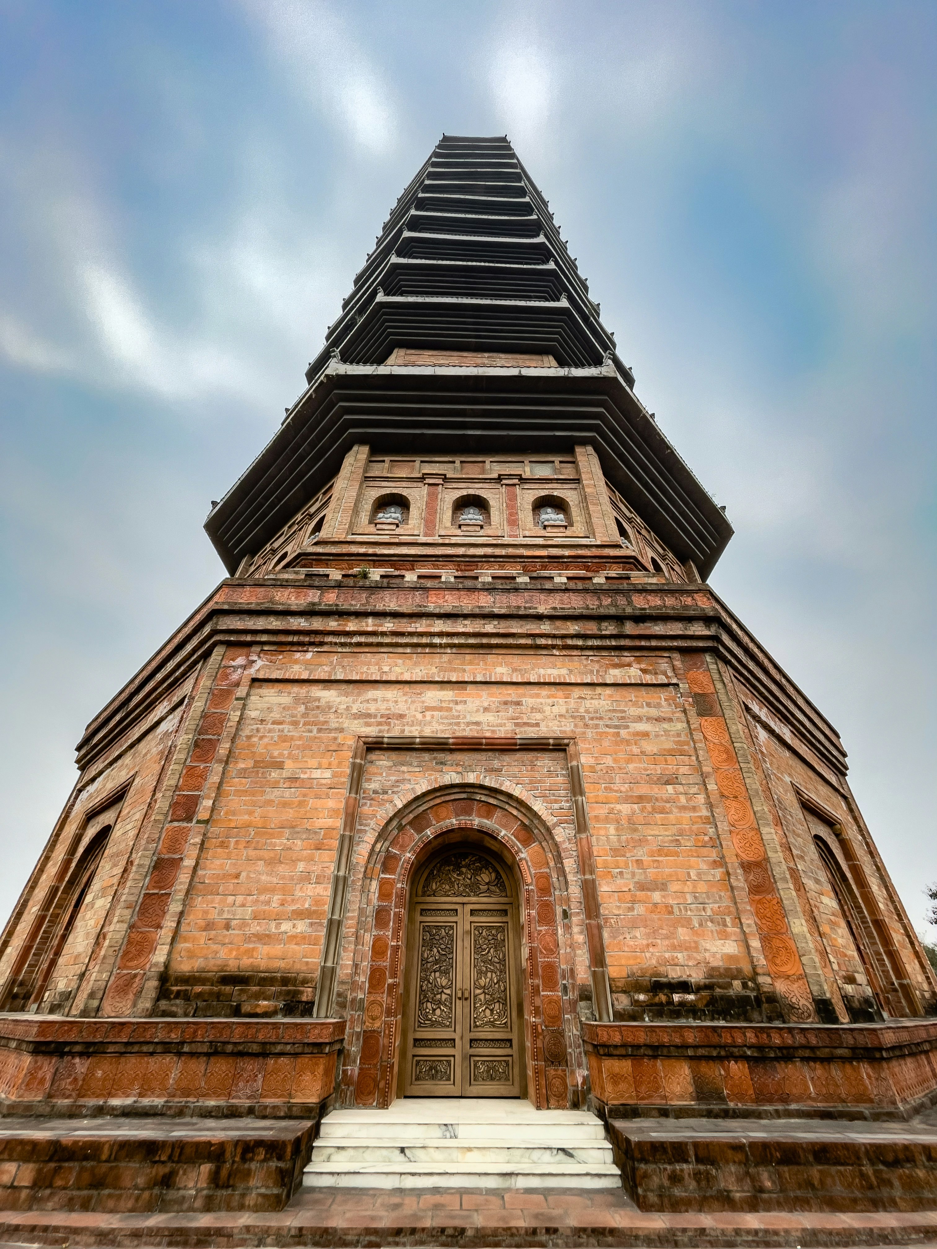 Echoes of Brick: A Tower Reaching the Sky