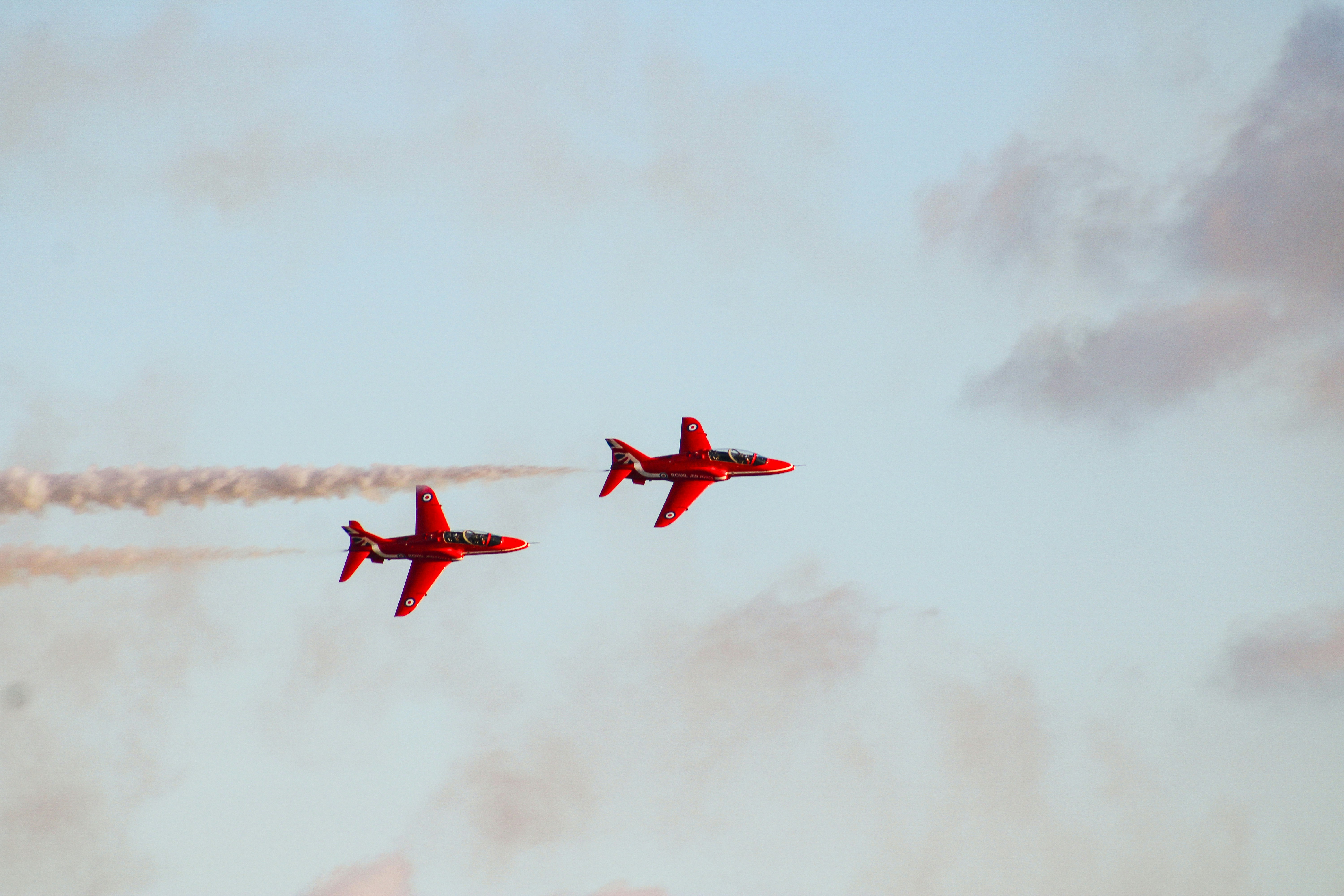 Red Duo in Blue Sky: Dual Jetkanon
