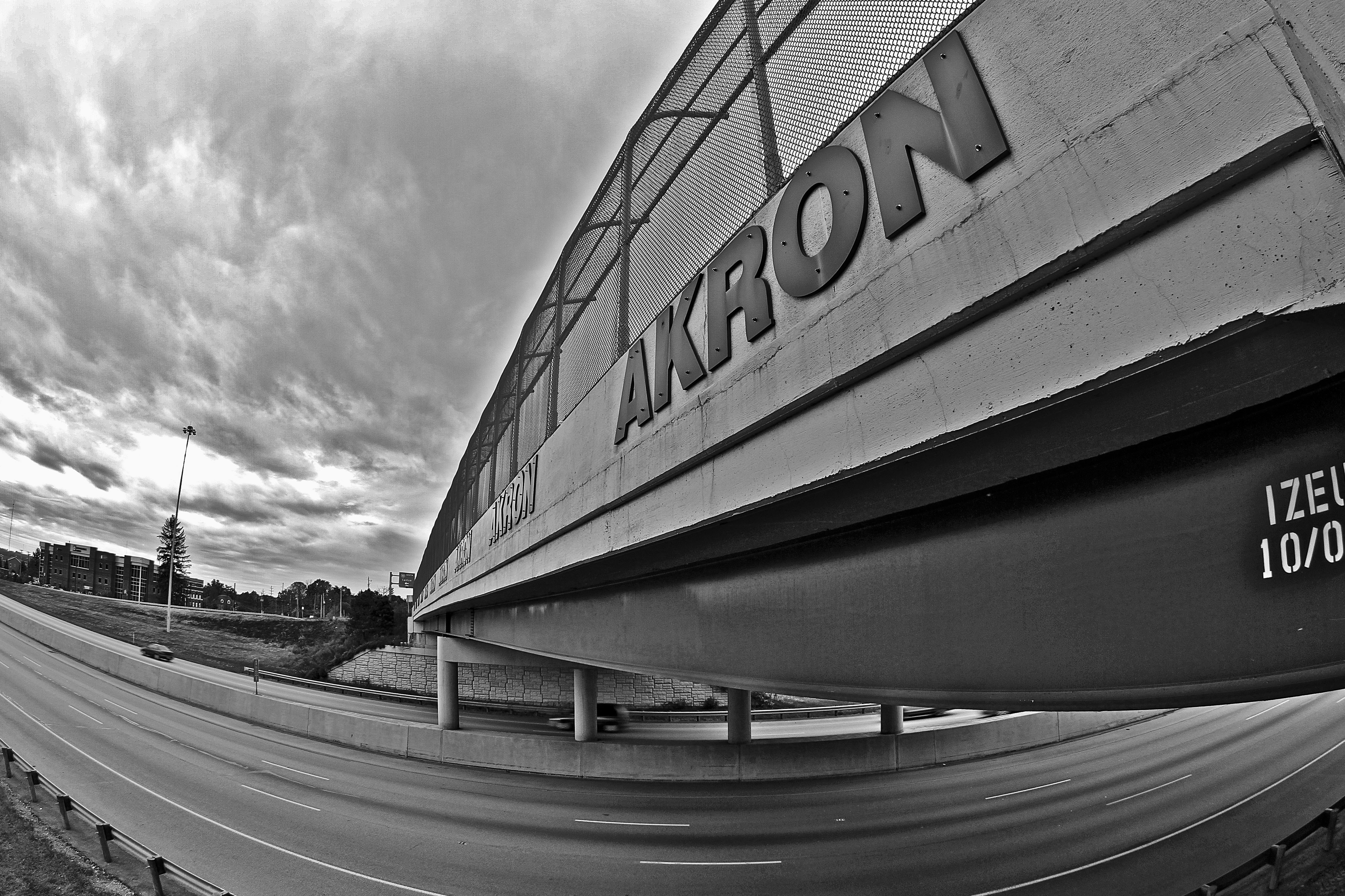 Racing Canal: The Akron Superstructure Overpass