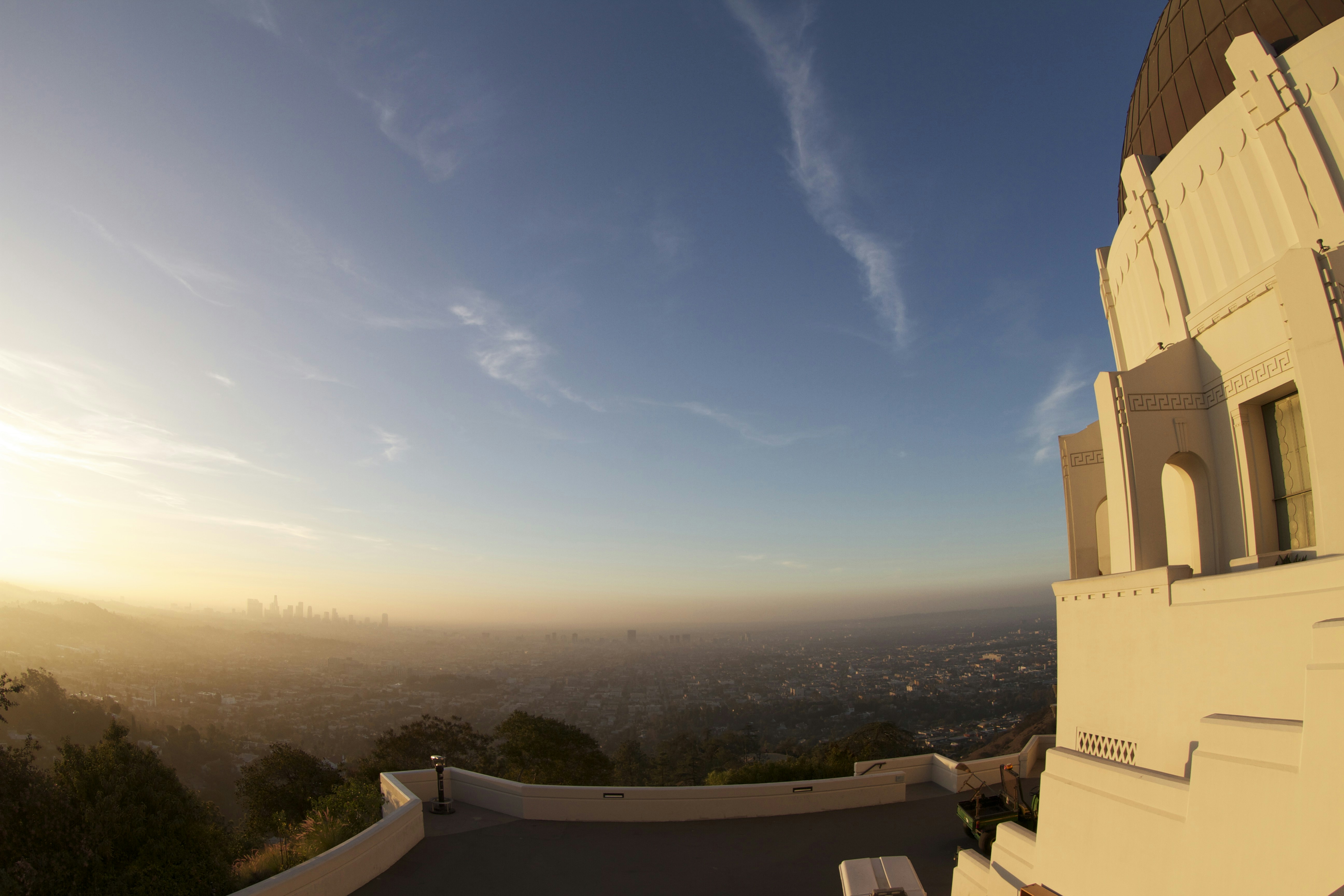 Golden Terrace at Distant Dawn