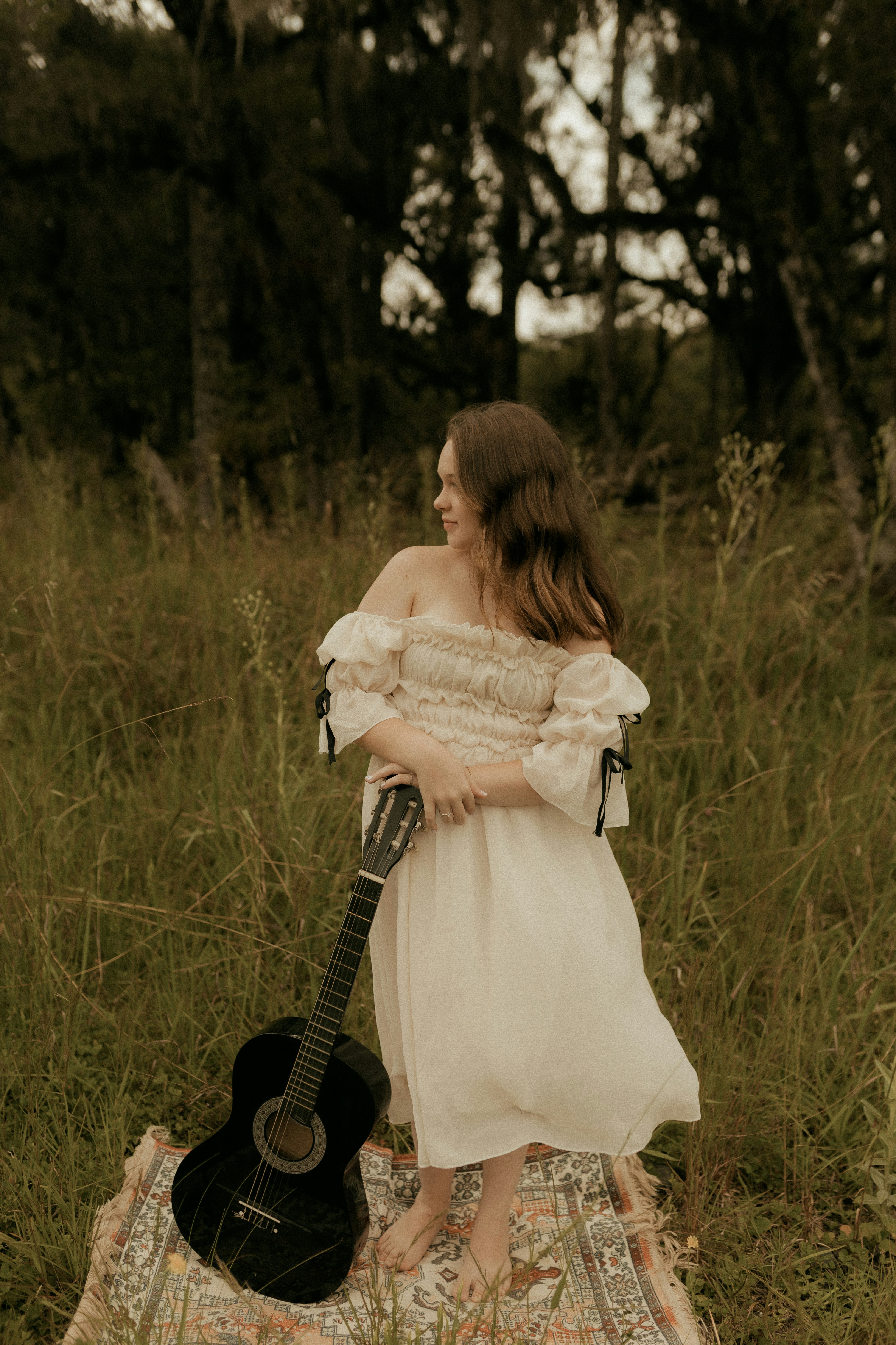 Whispered Strings in a Field of Grass