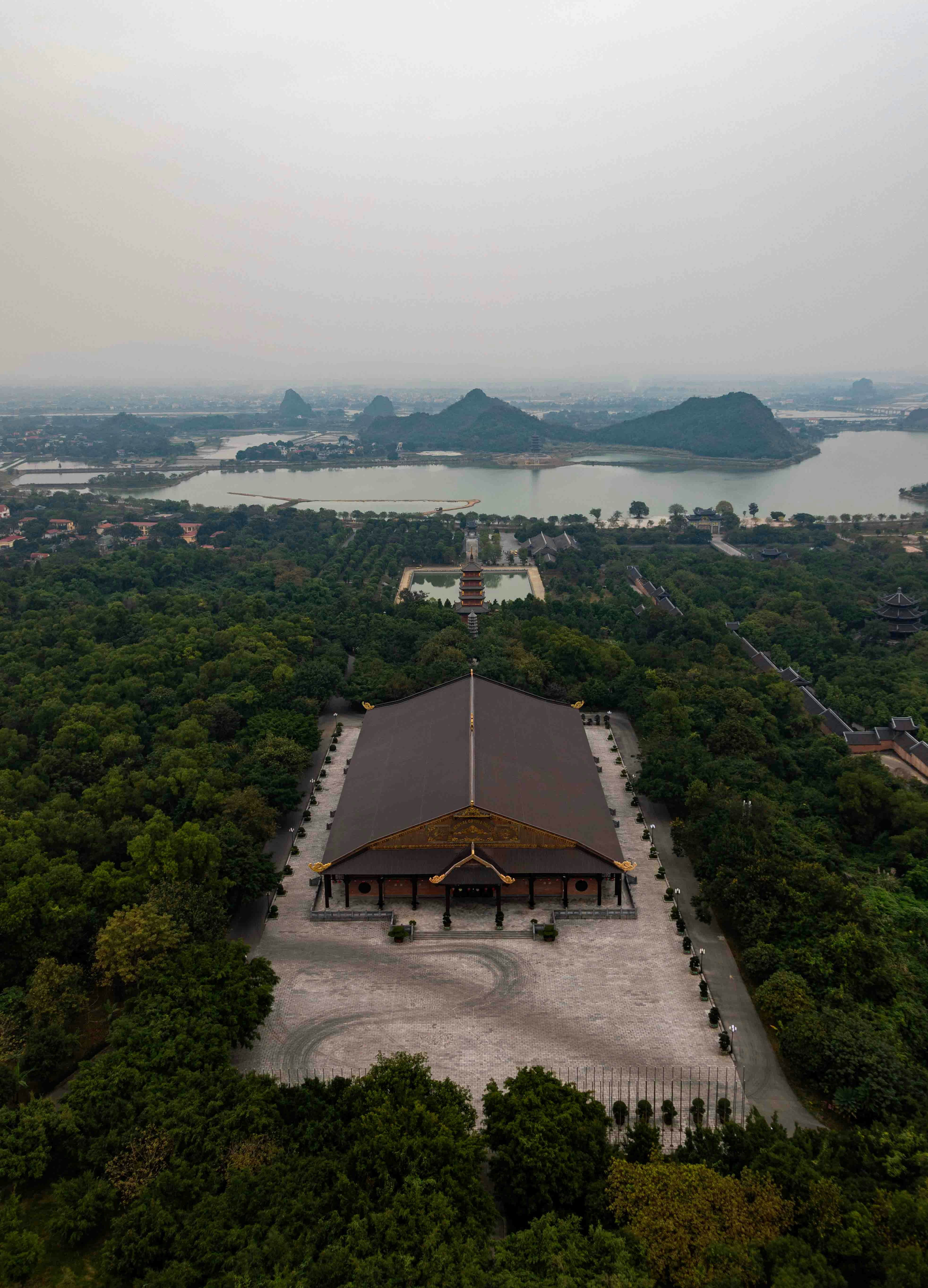 Temple Terrace: A Golden Roof Over a Forested Valley