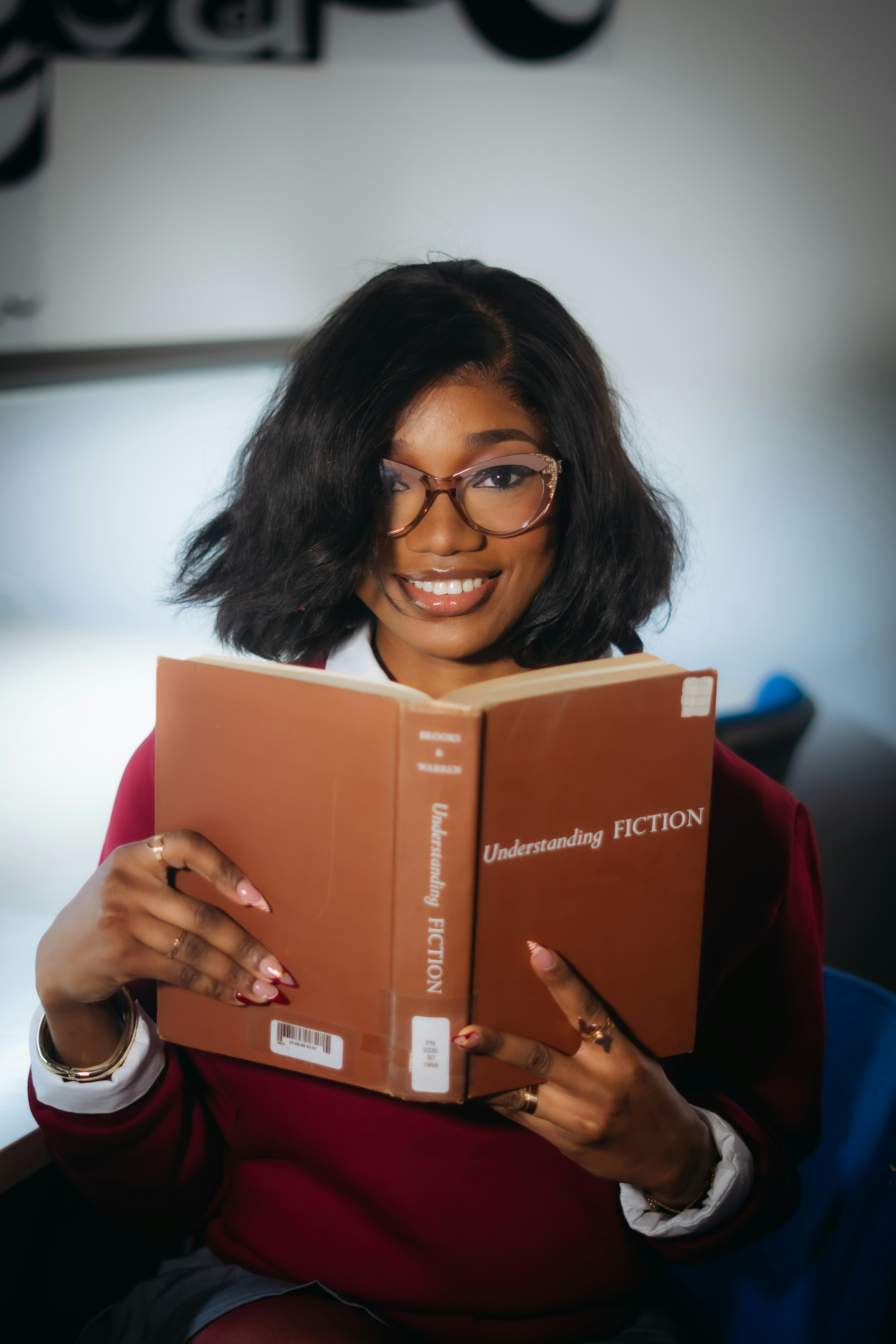 Reading Light: A Cheerful Moment with a Book Club Favorite
