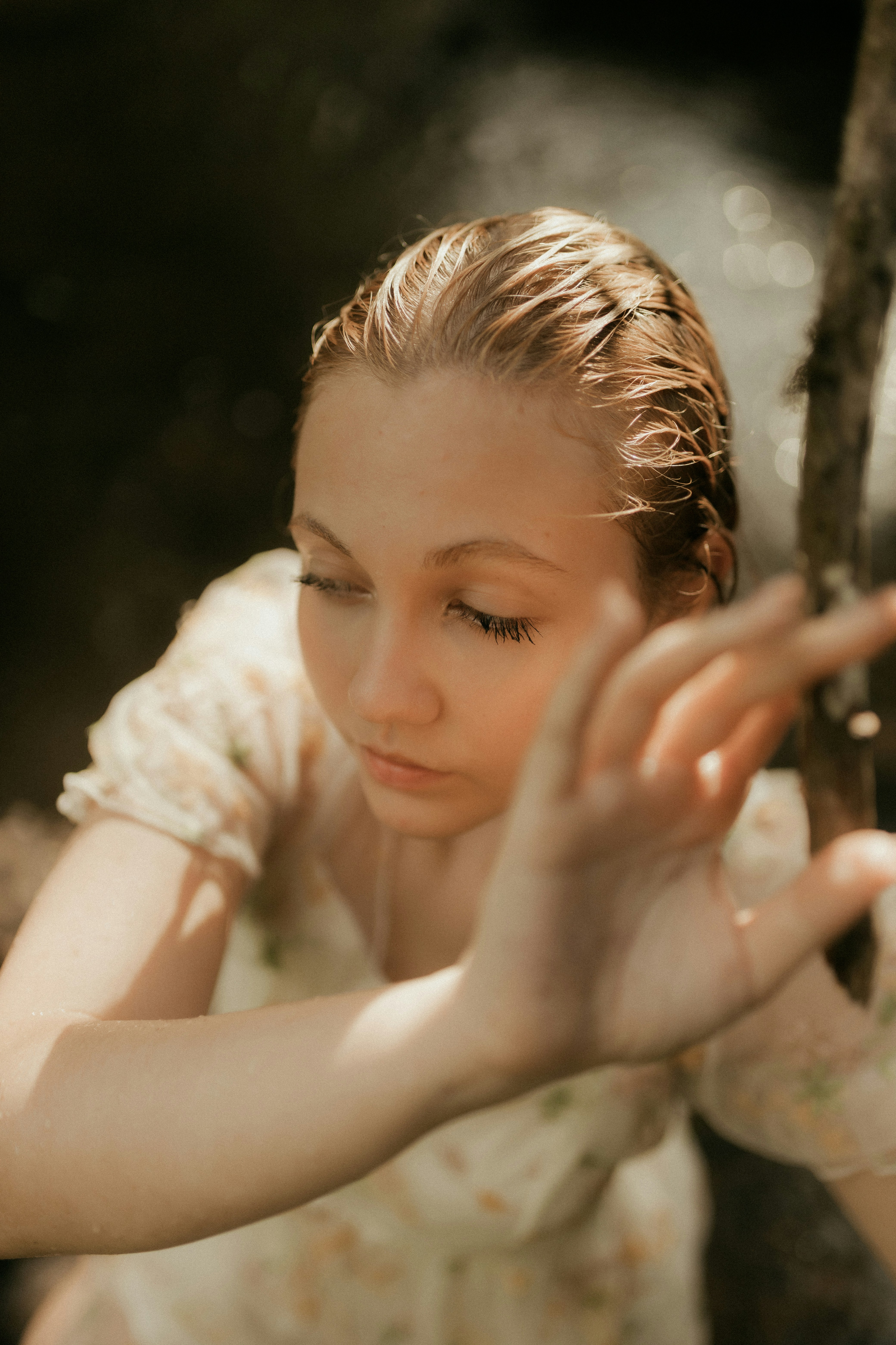 Soft Gaze Through Dappled Light