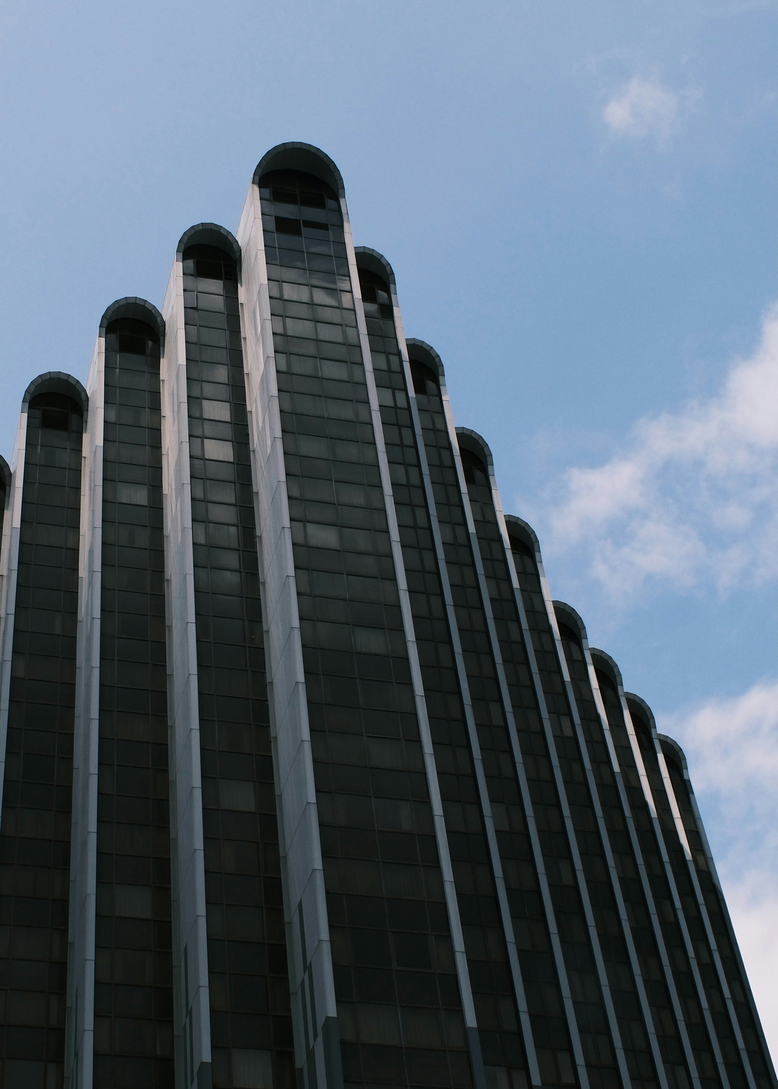 Vertical Choir of Glass and Steel Reaching Toward the Sky