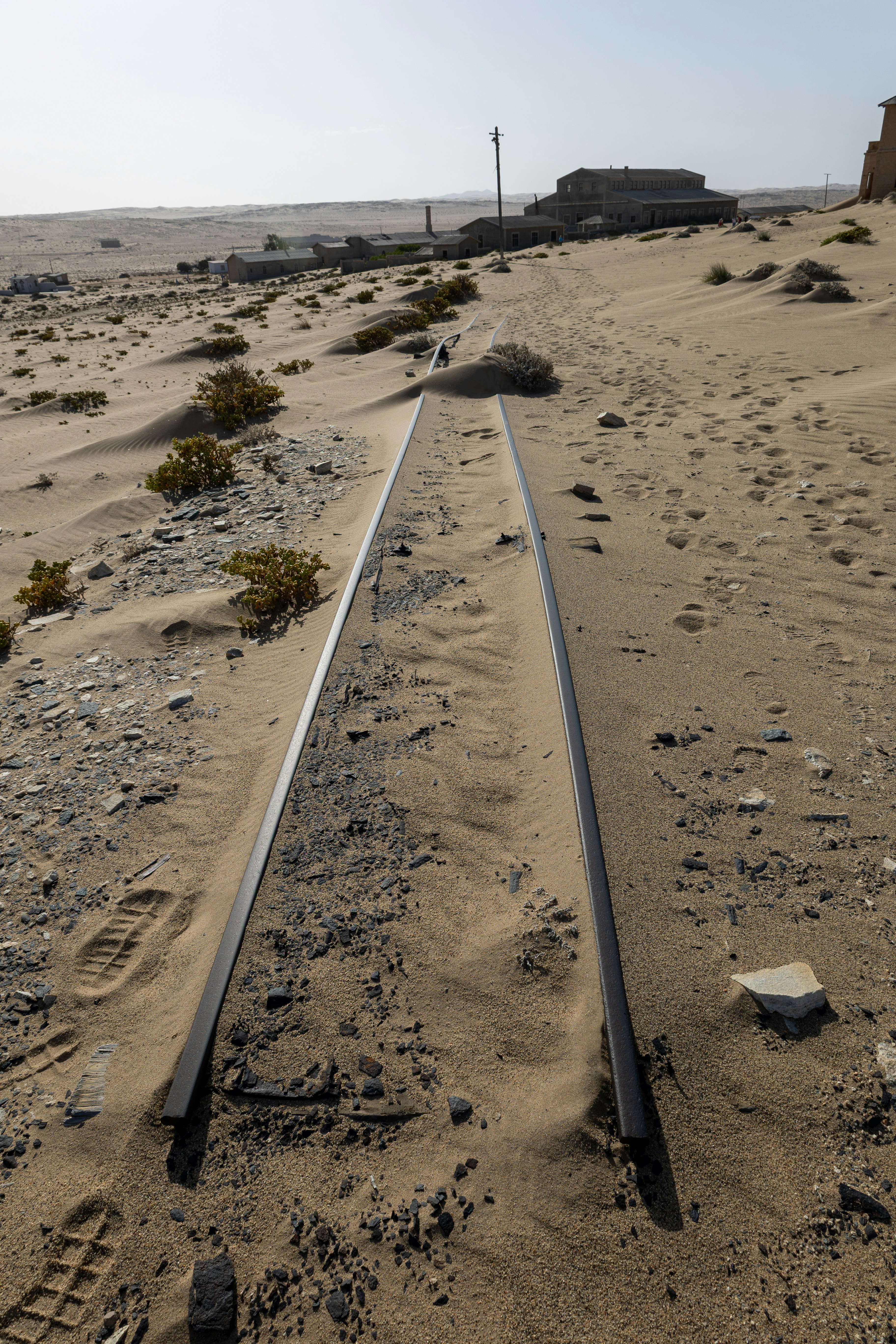 Desert Rail to the Abandoned Station
