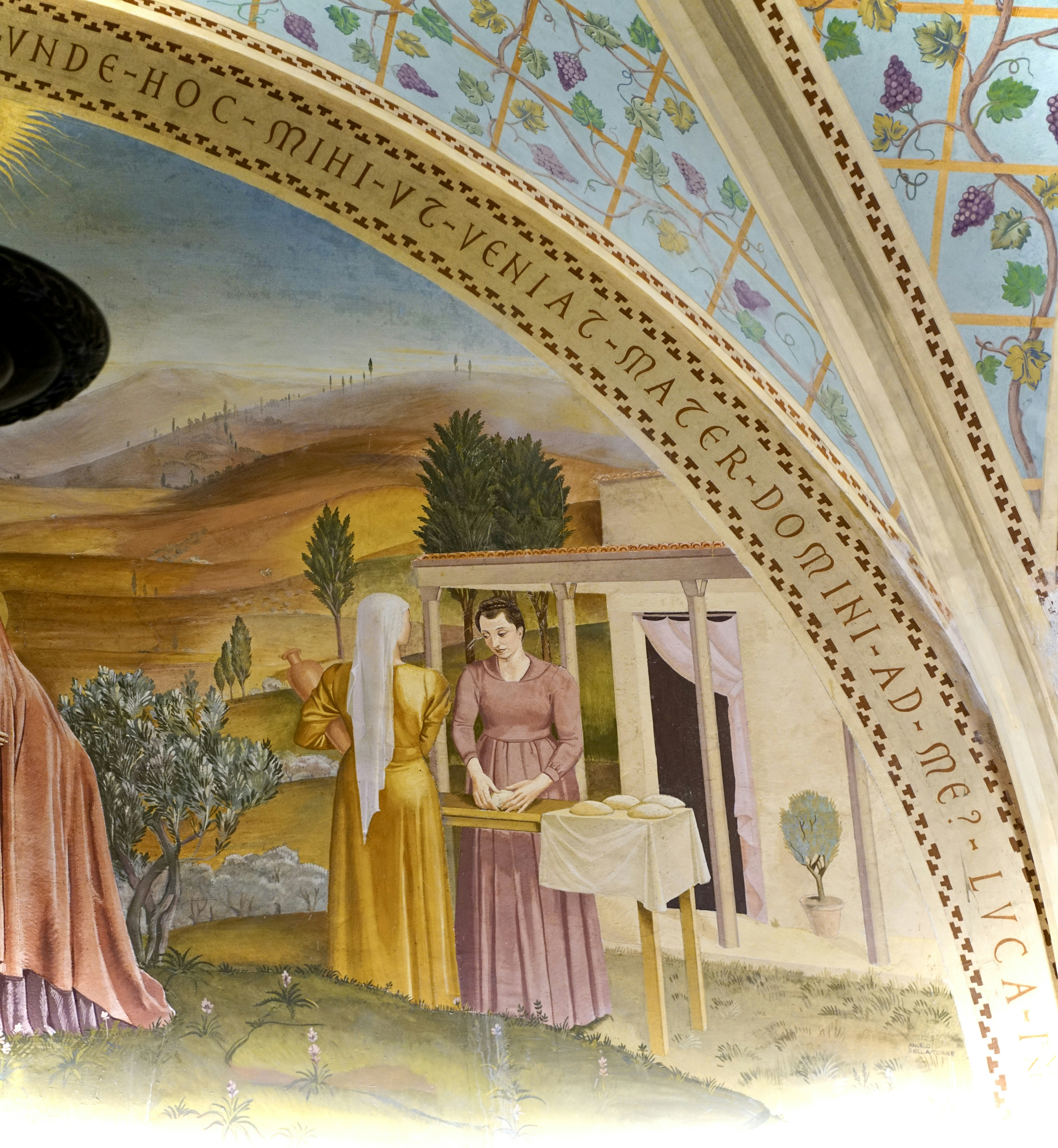 Pastoral Market in a Painted Arc