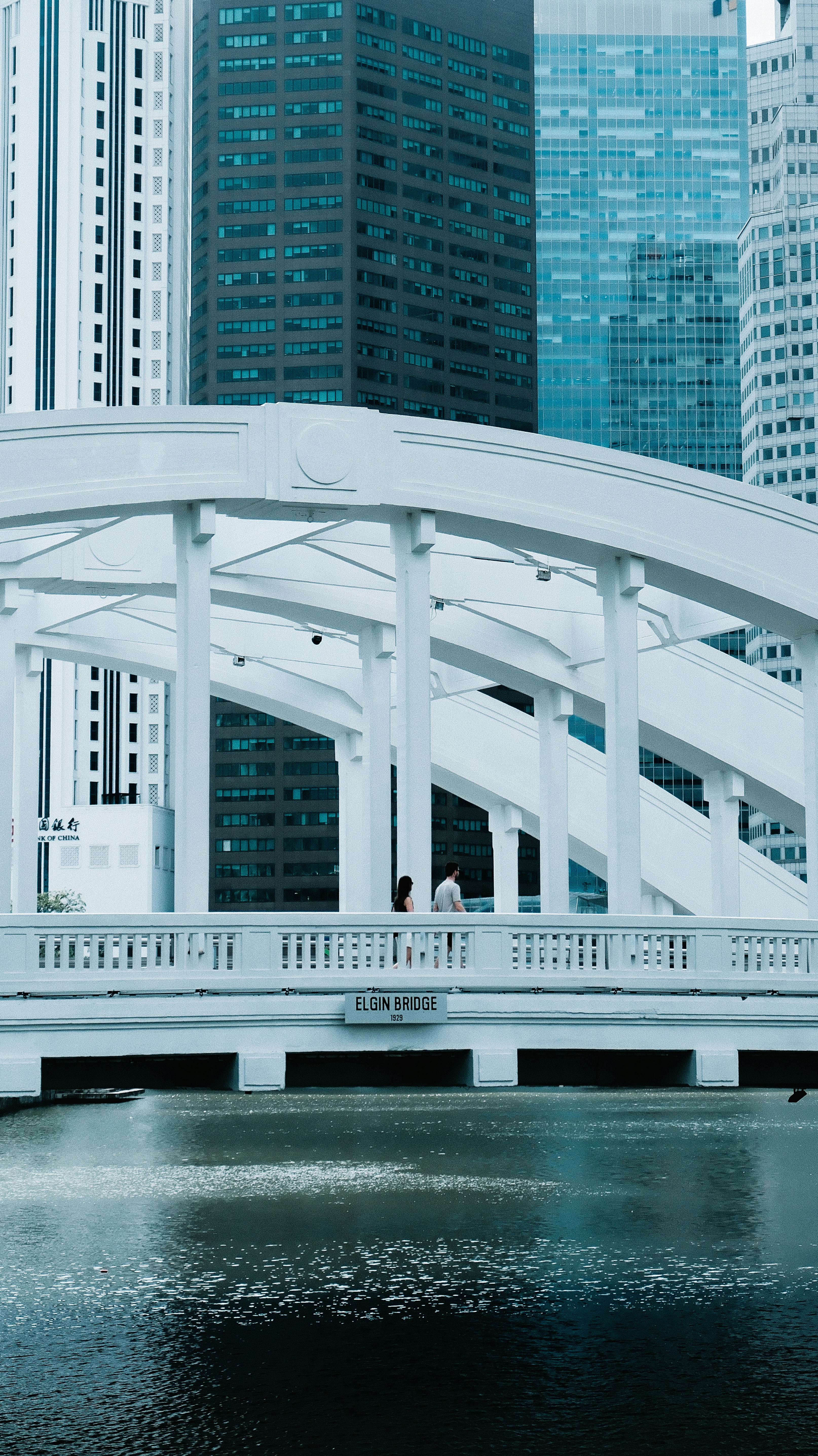 Elgin Bridge in Urban Light