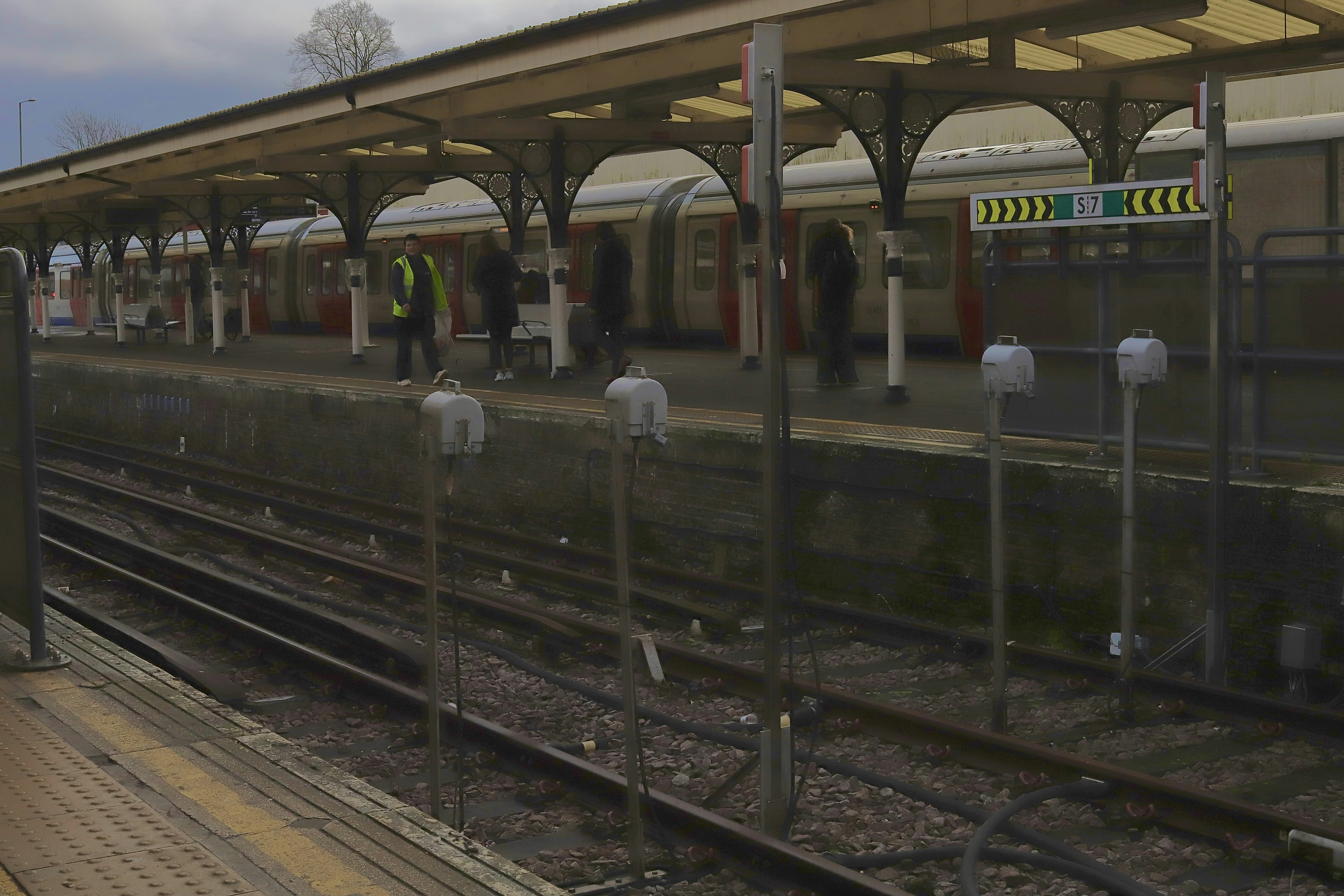 Platform Quiet: A Passenger Station in Dusk