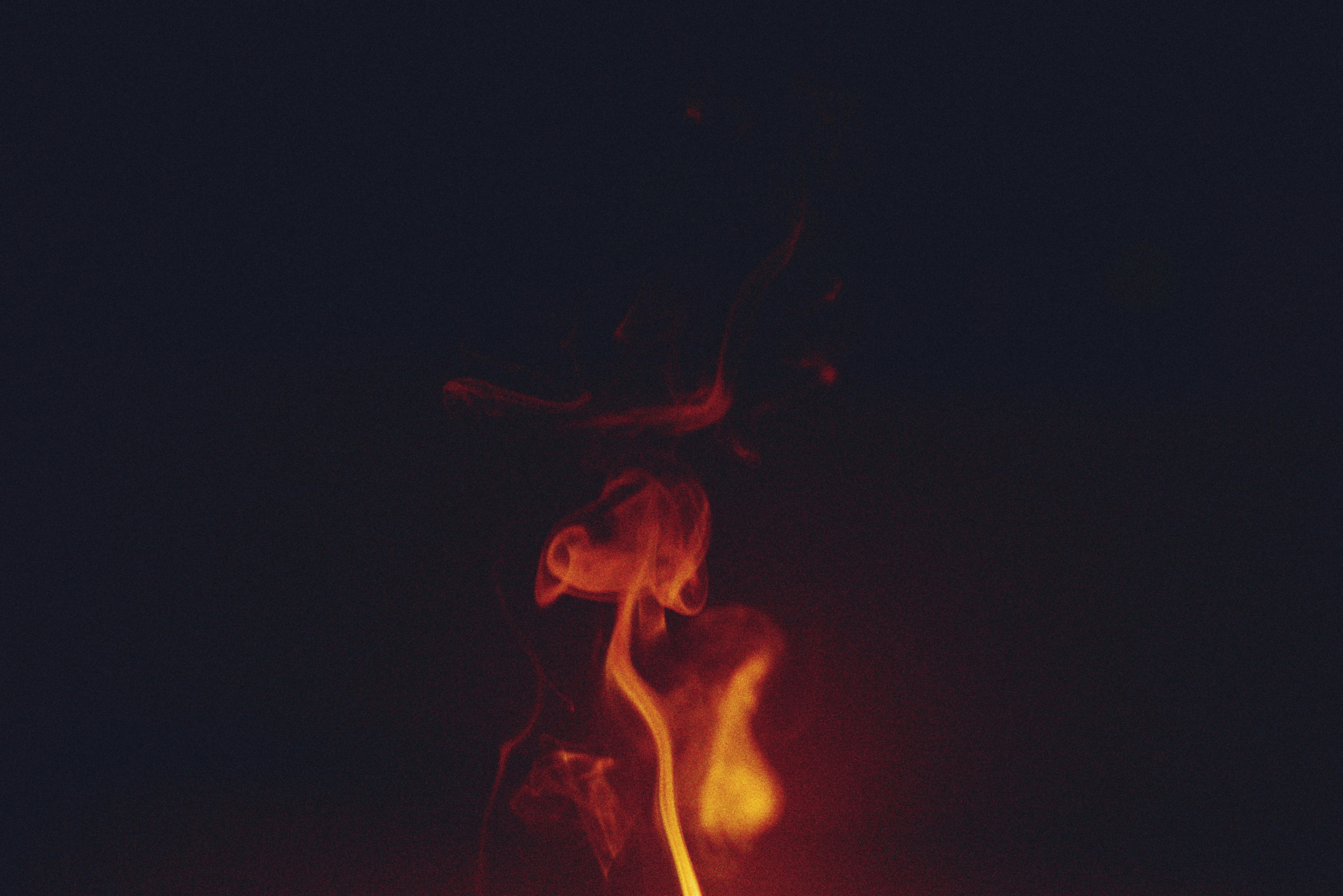 Flame Core: A Quiet Ember Above the Dark