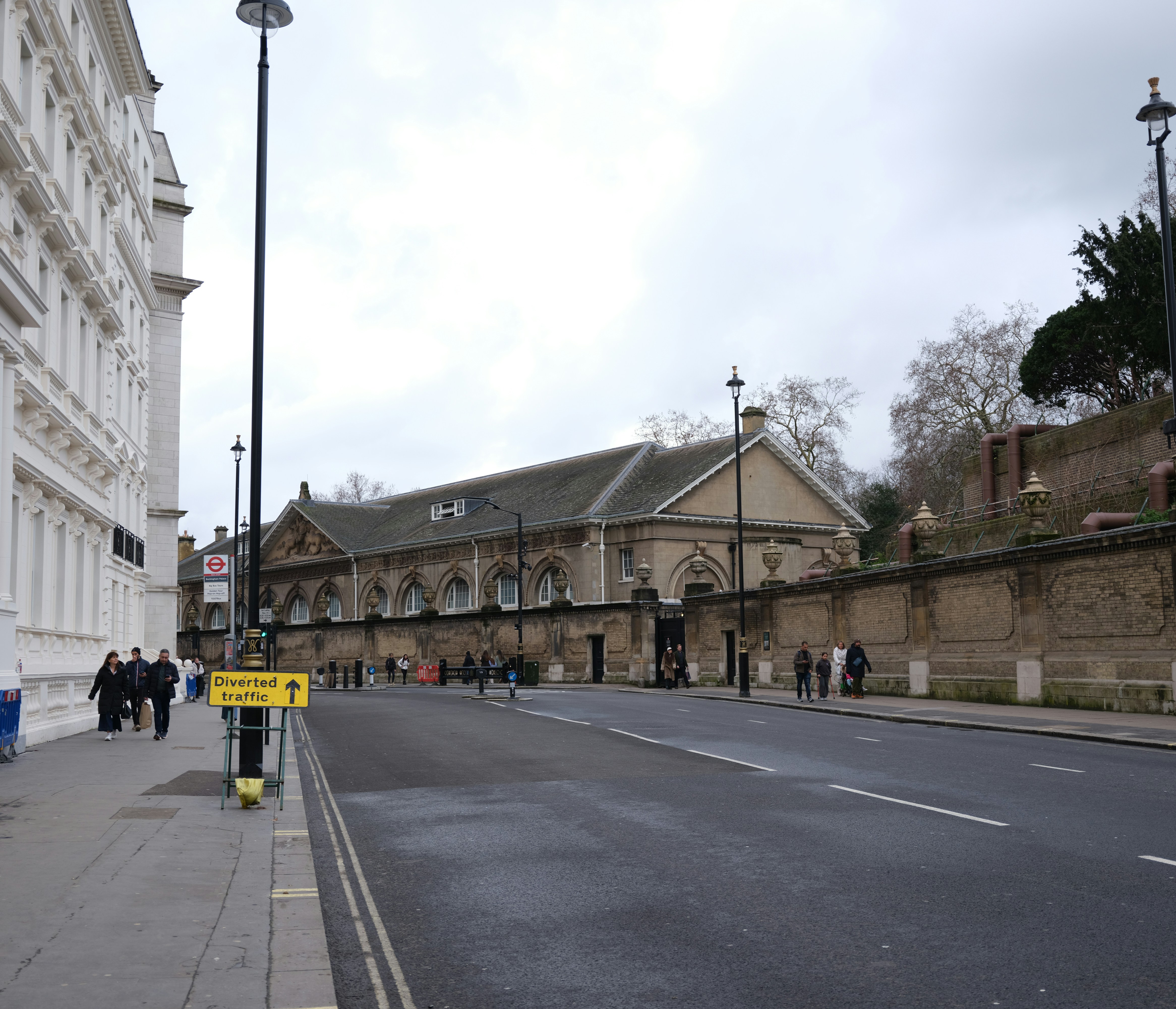 City Street Confluence: The Historic Wall and Square