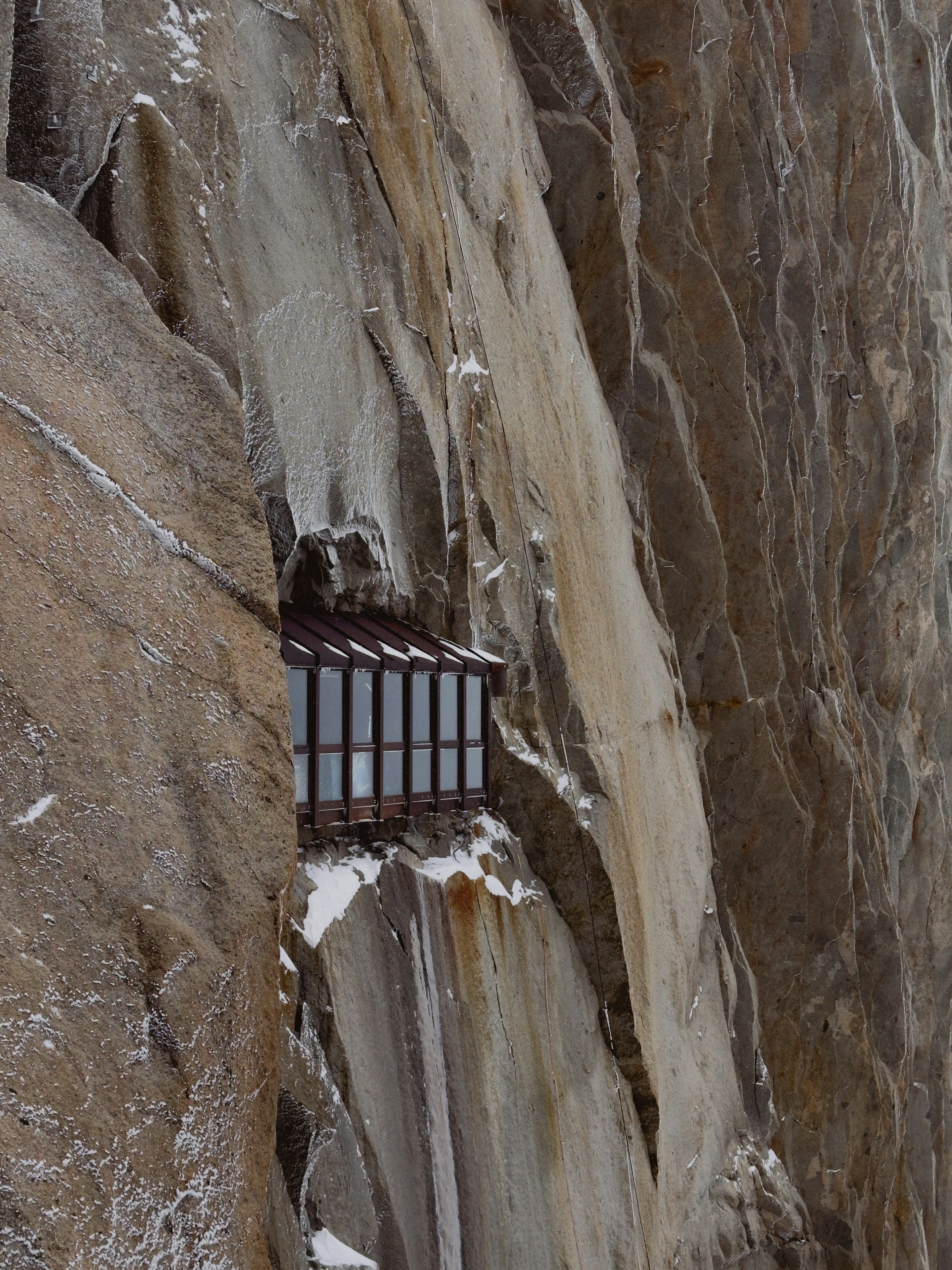 Cliffside Pass: A Window Through Granite