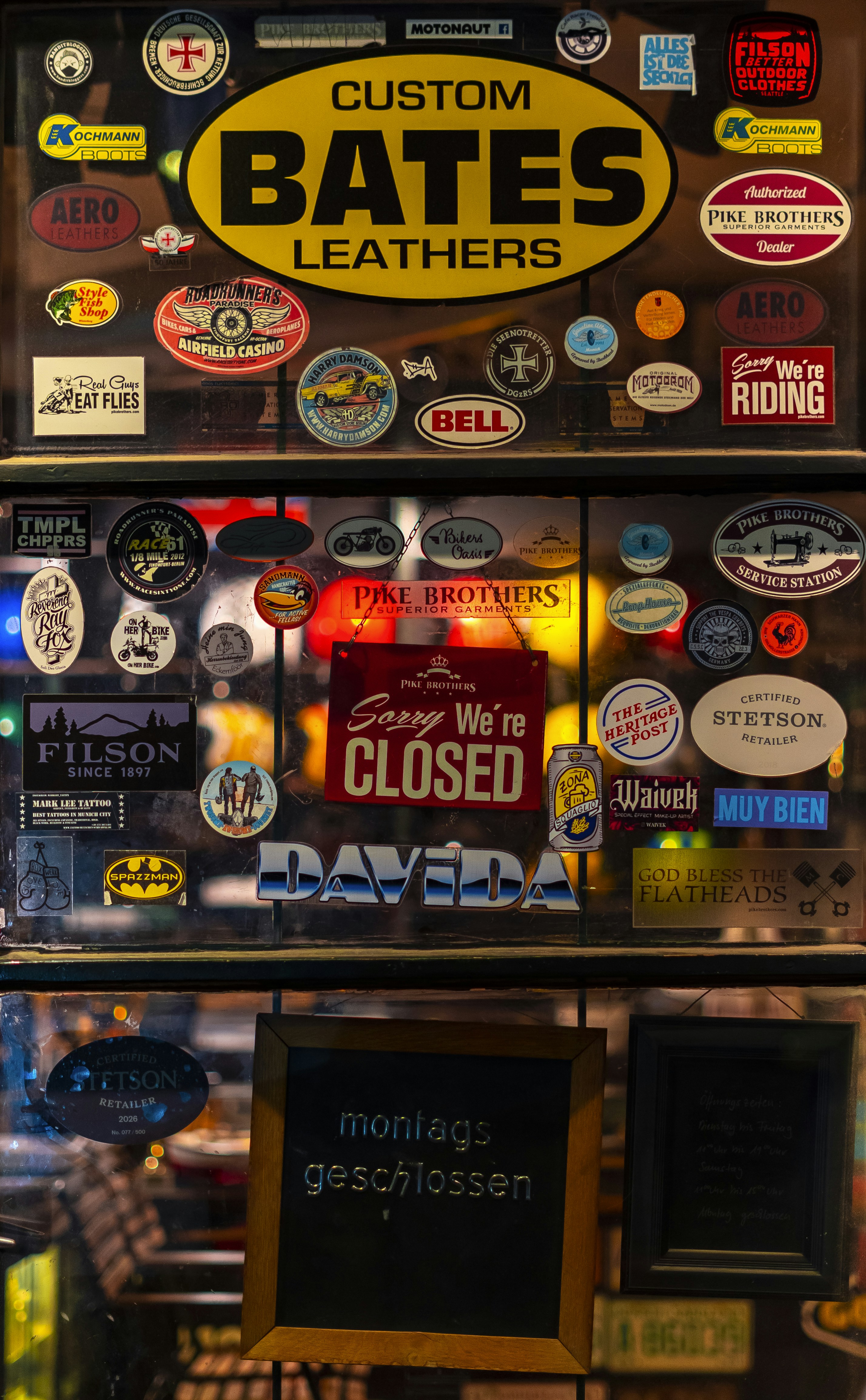 Stitched Stories of a Stickered Shopfront