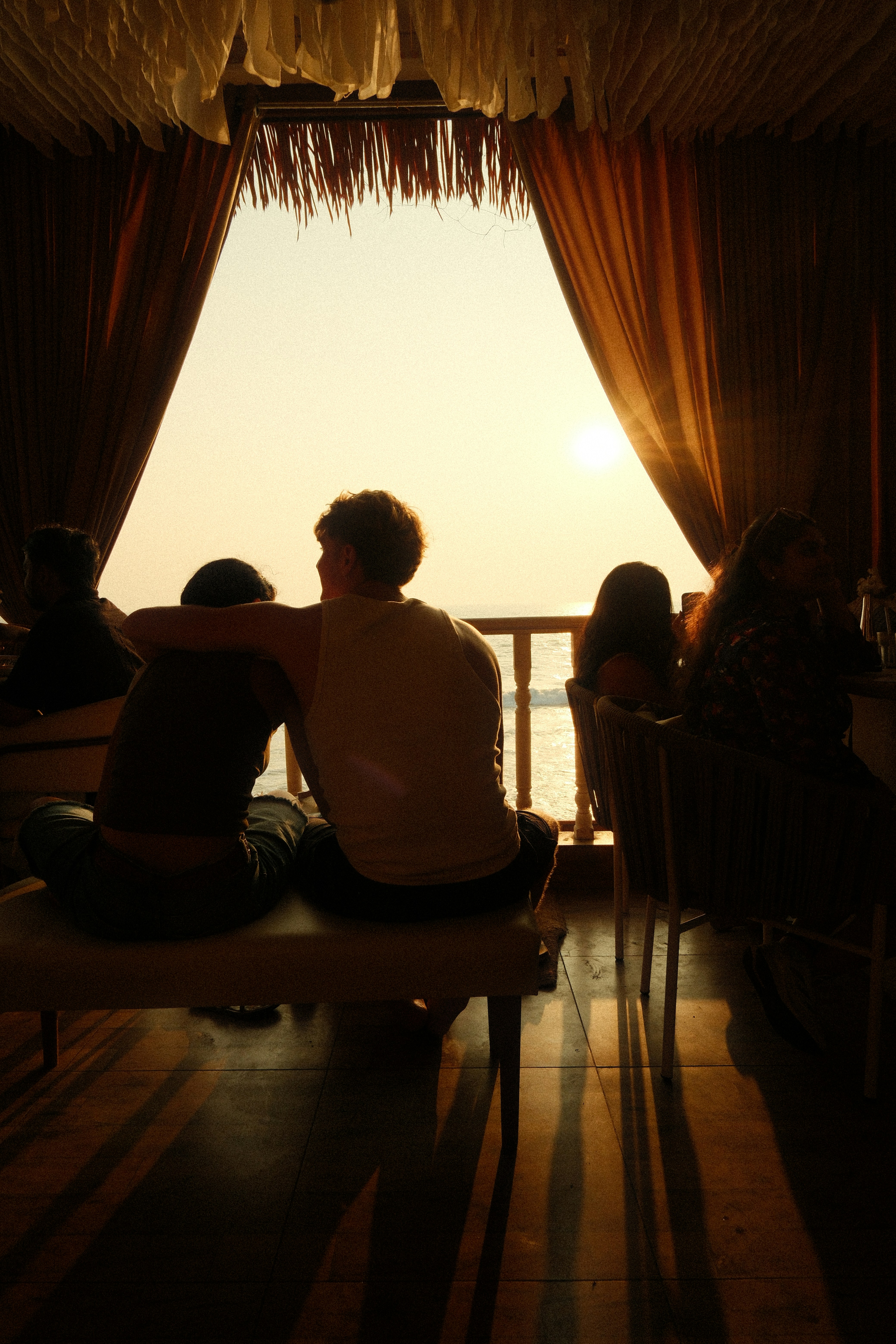 Sunset Balcony: Echoes of a Quiet Moment