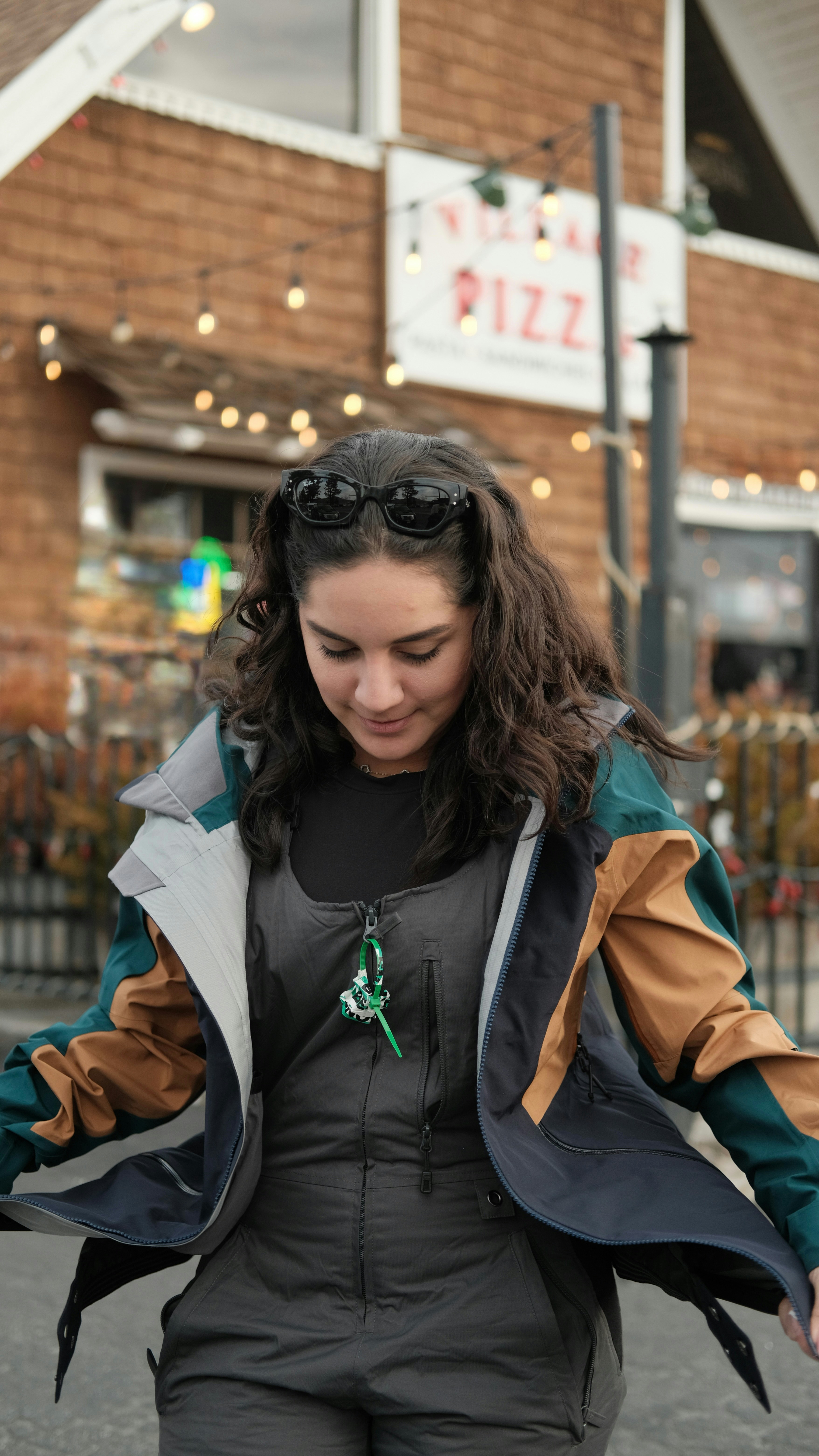 Portrait in a Cozy Street Glow