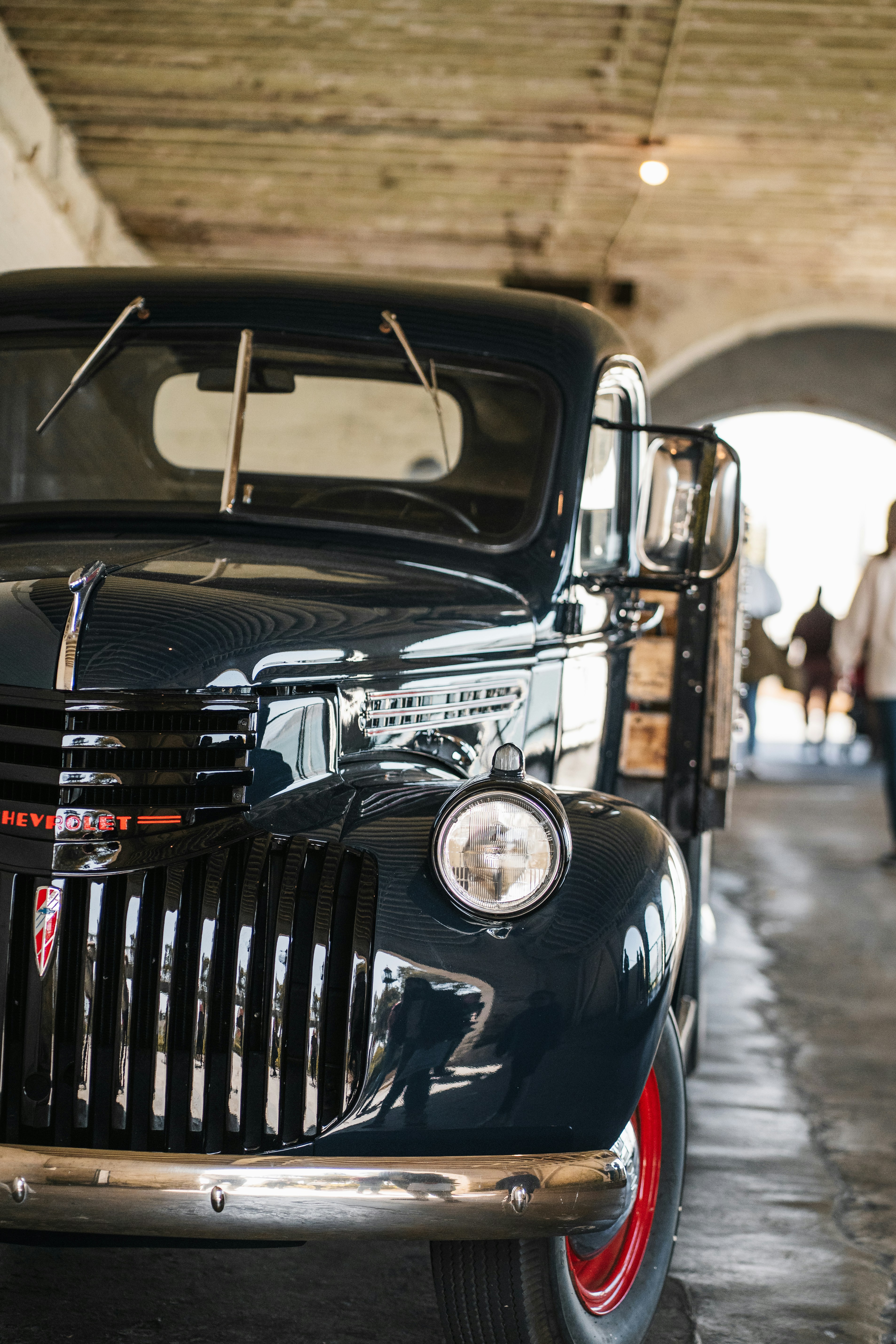 Midtown Classic: Rain-Soaked Chrome and the Curved Road Ahead