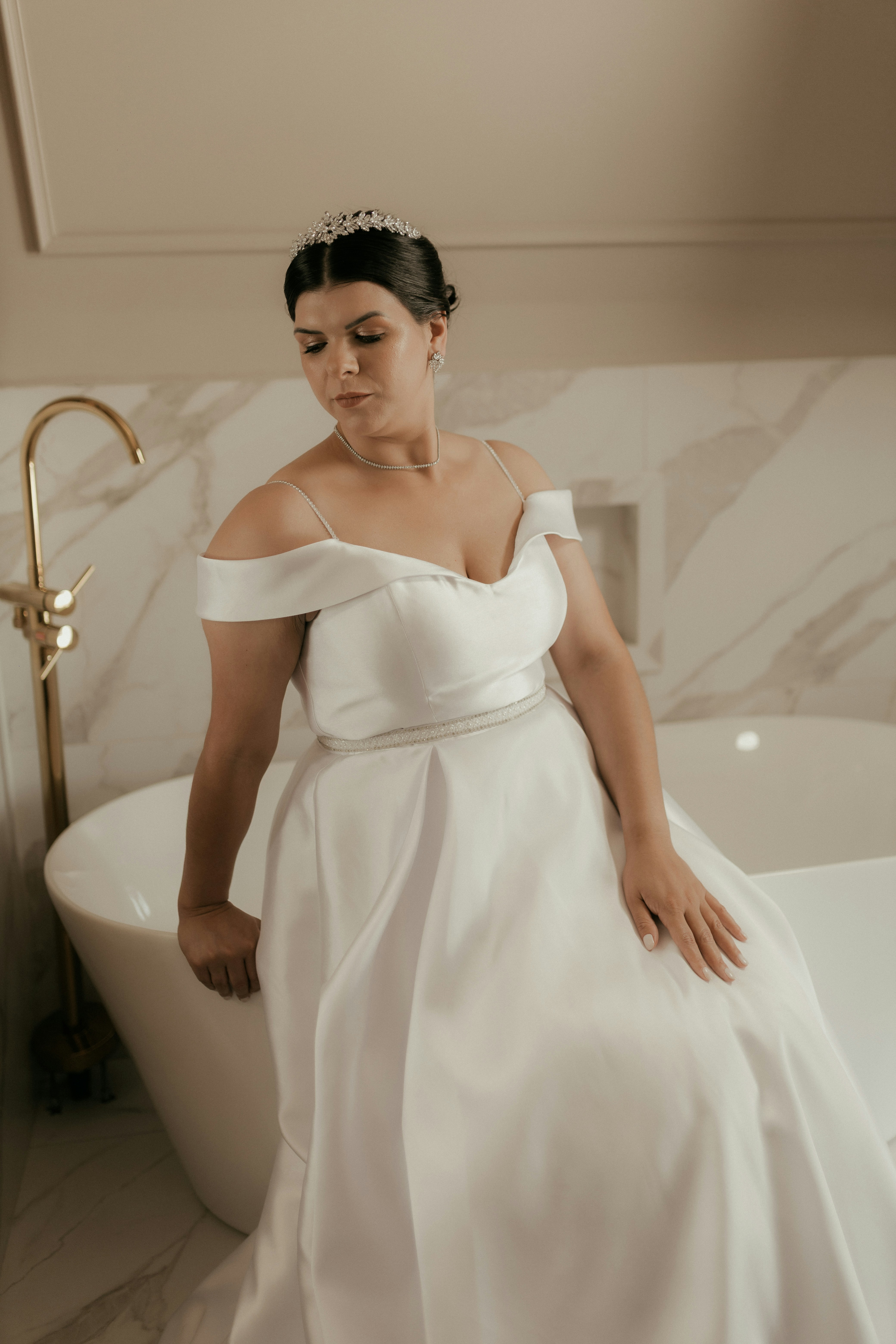 Bridal Silence in Marble Light