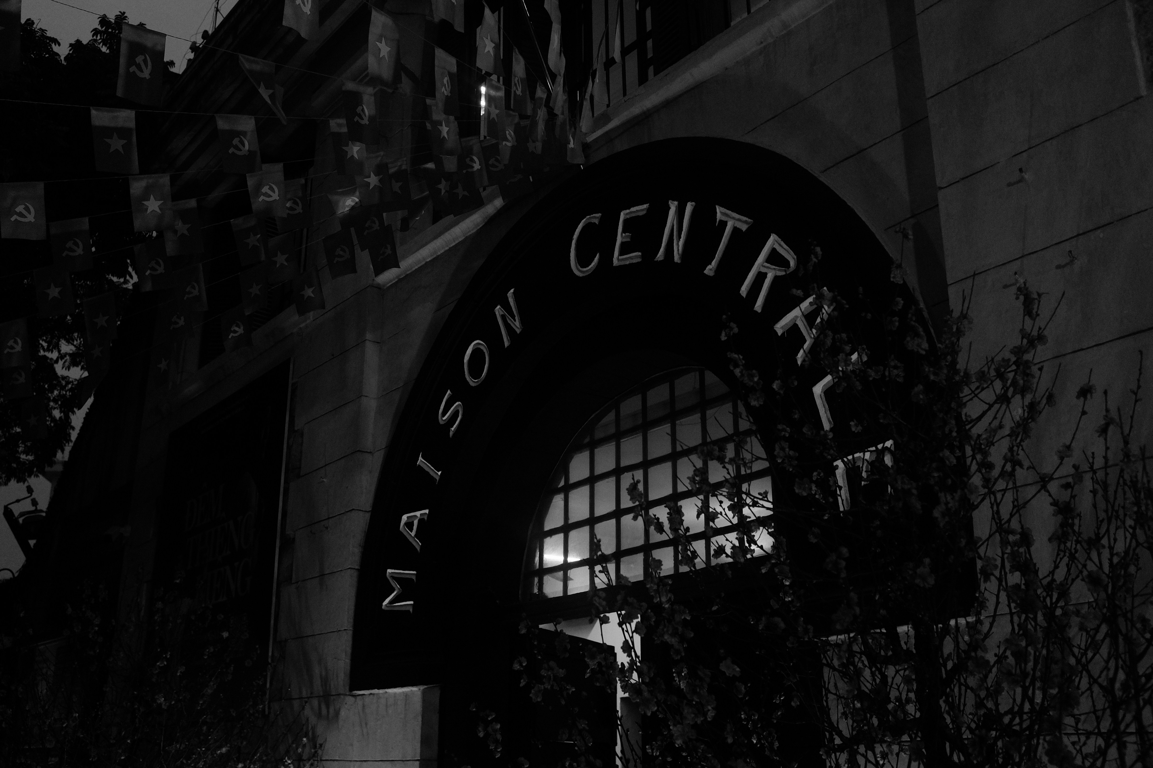 Neon Archive: The Arch of Silent Flags