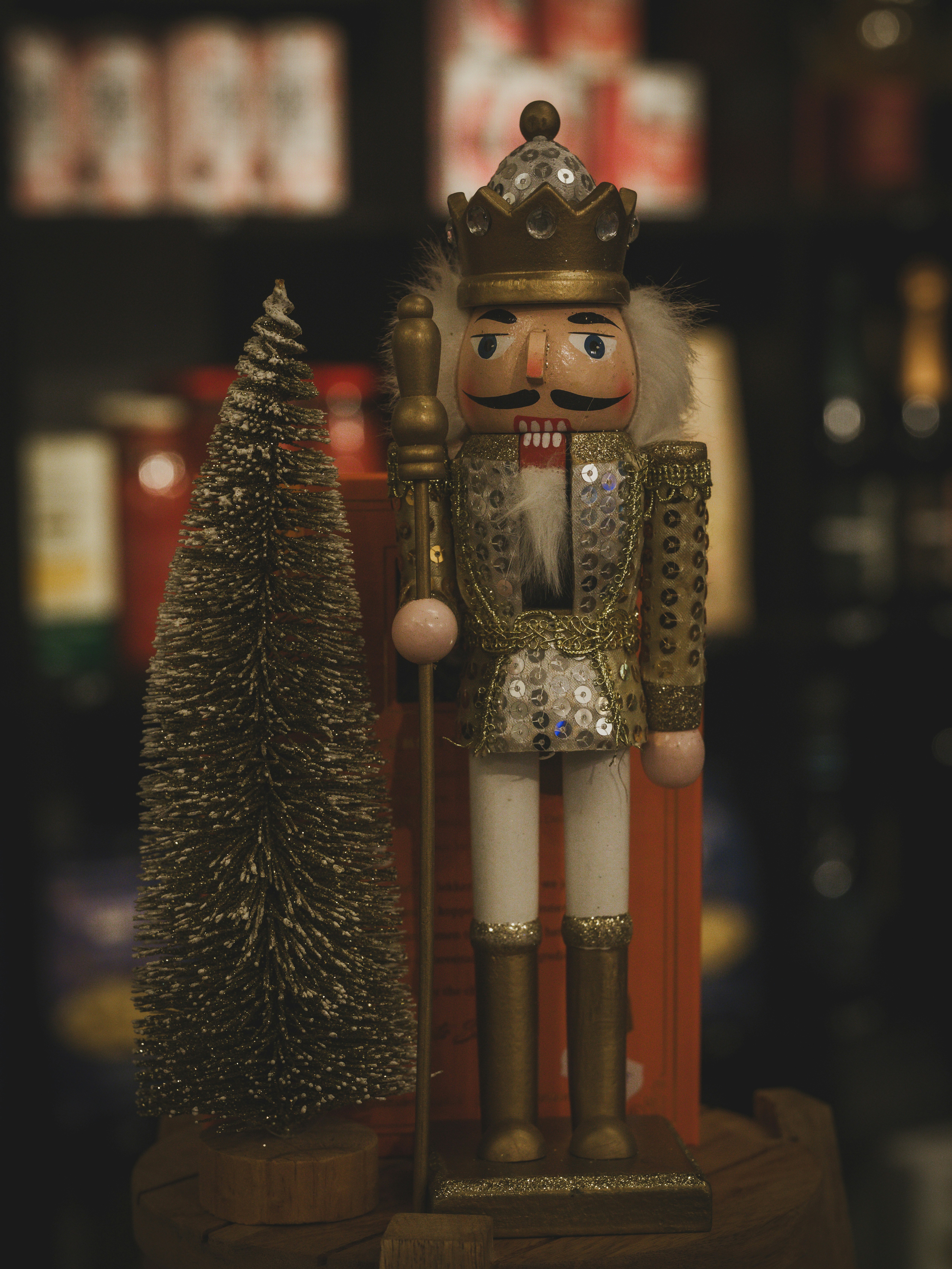 Regal Nutcracker Guardian by the Miniature Fir