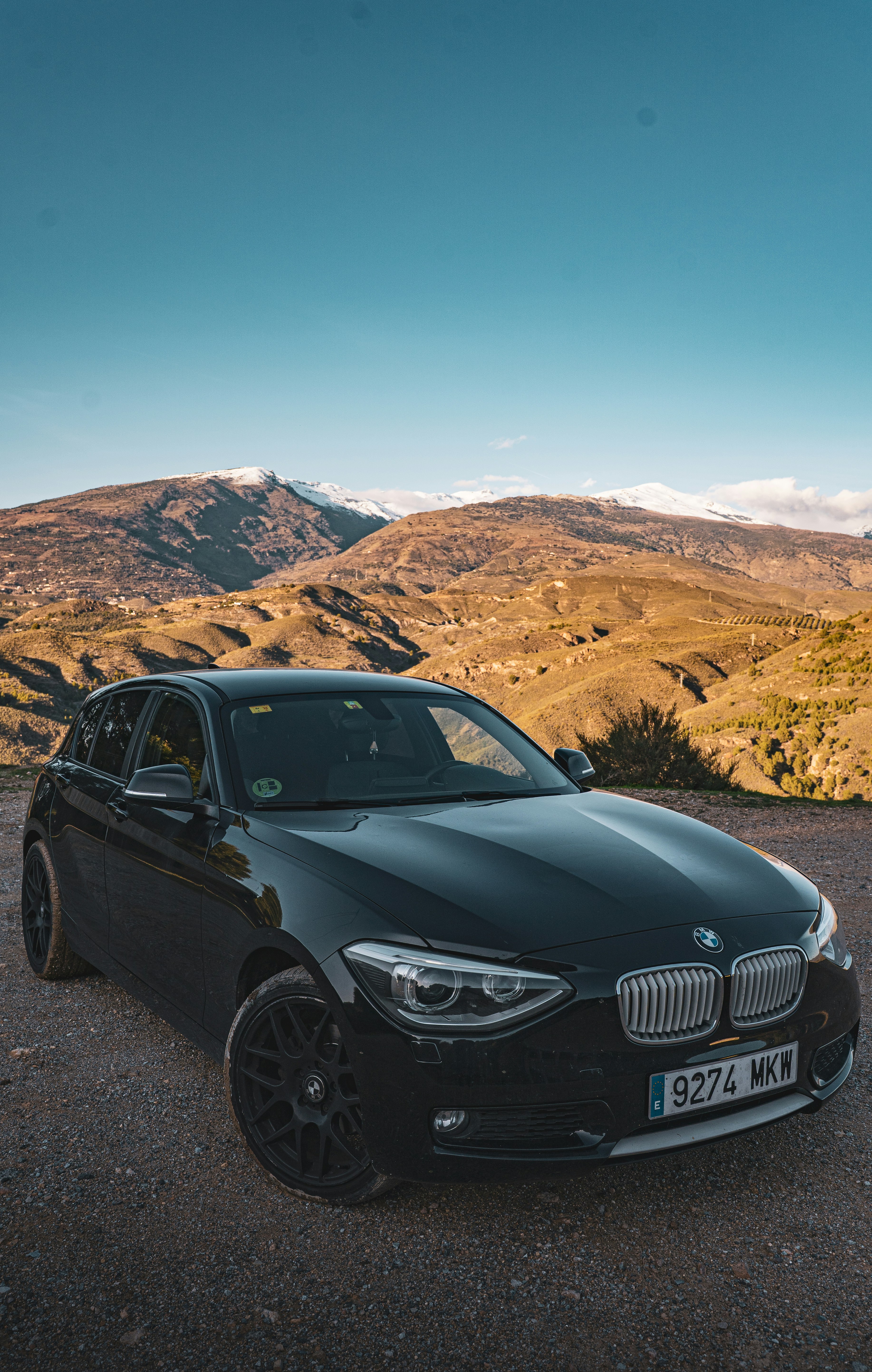 Shadowed BMW in Golden Hills