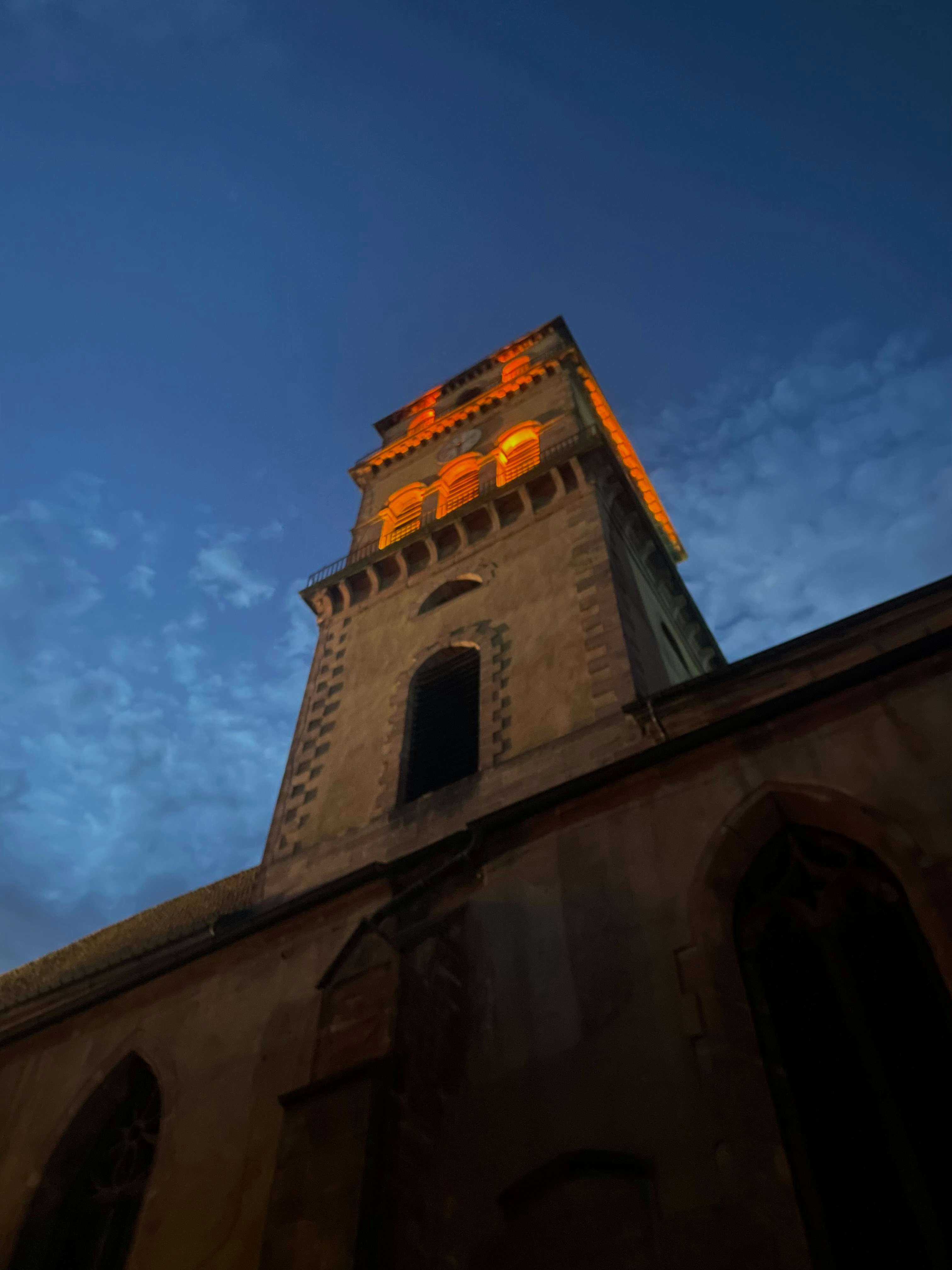 Tower Above the Twilight Cathedral