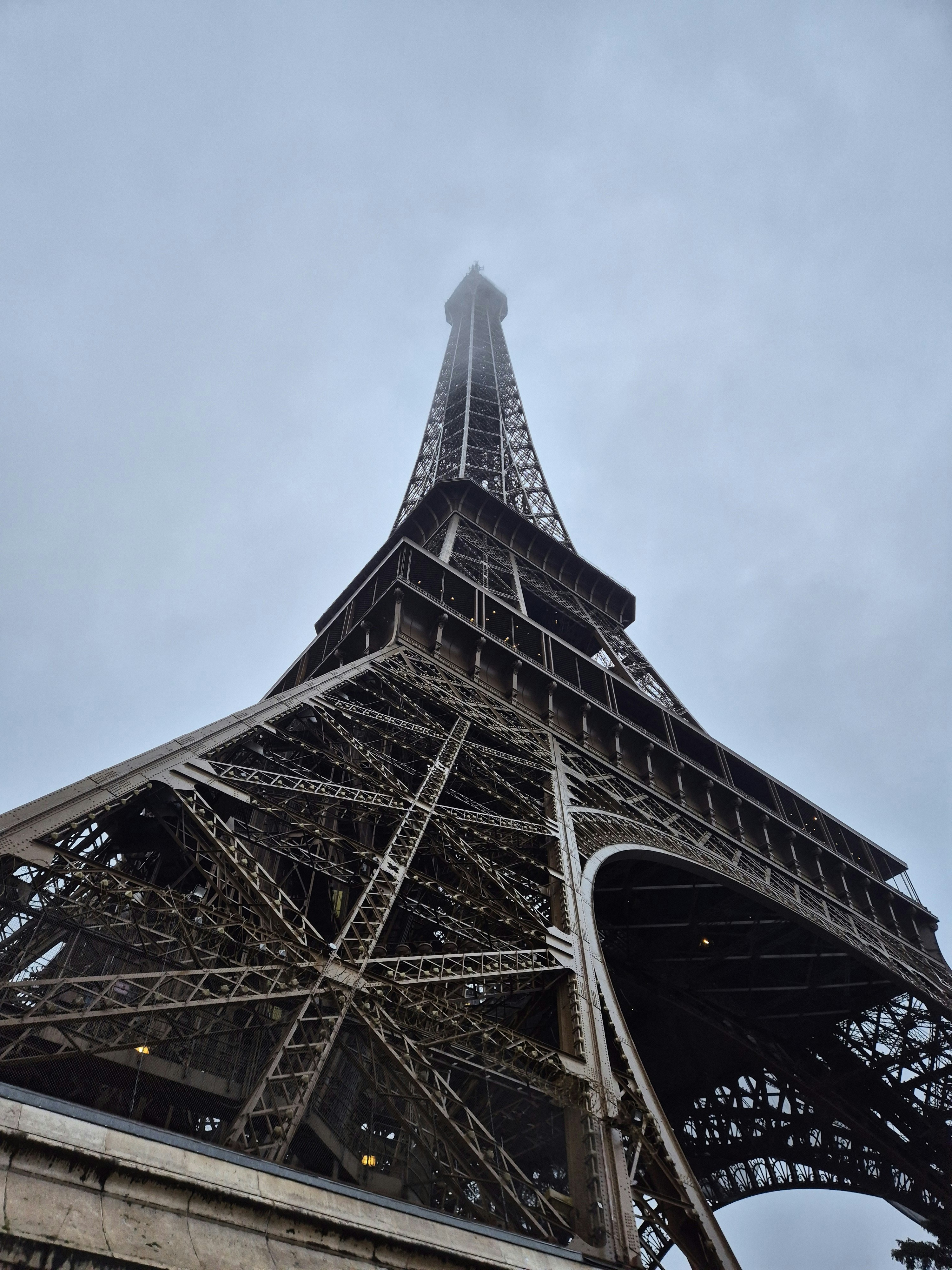 Eiffel Under Steel Veins: A Close Slav to the Tower