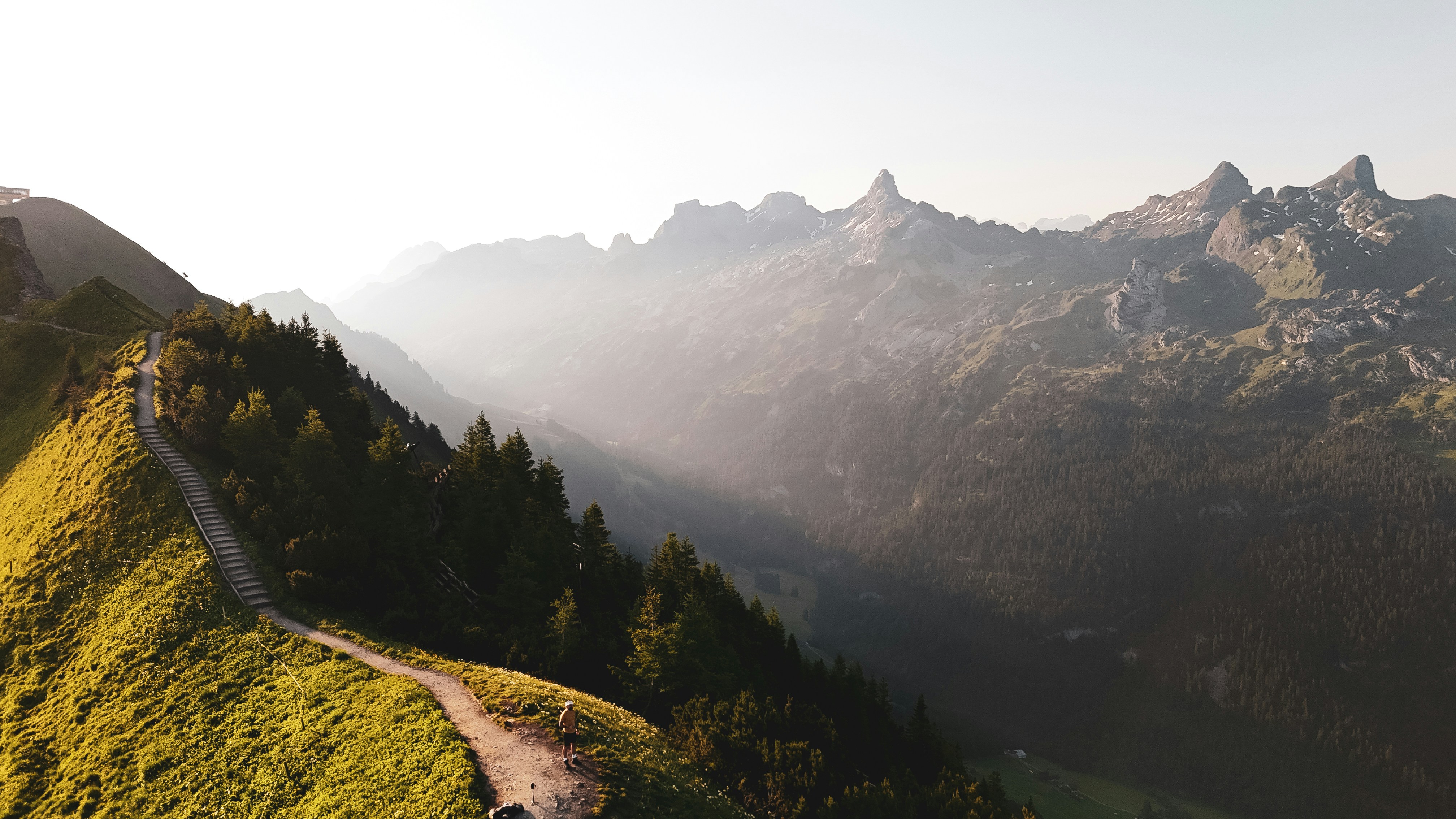 Trail to the Mountain Crown at Dusk